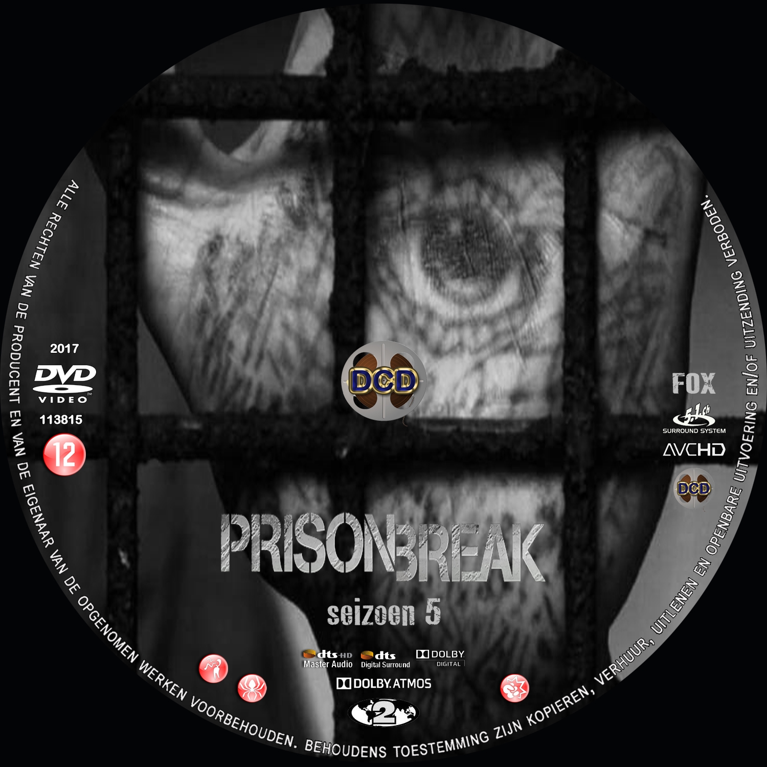 prison break s5 (2017) DVD Cover CD | DVD Covers | Cover Century | Over ...