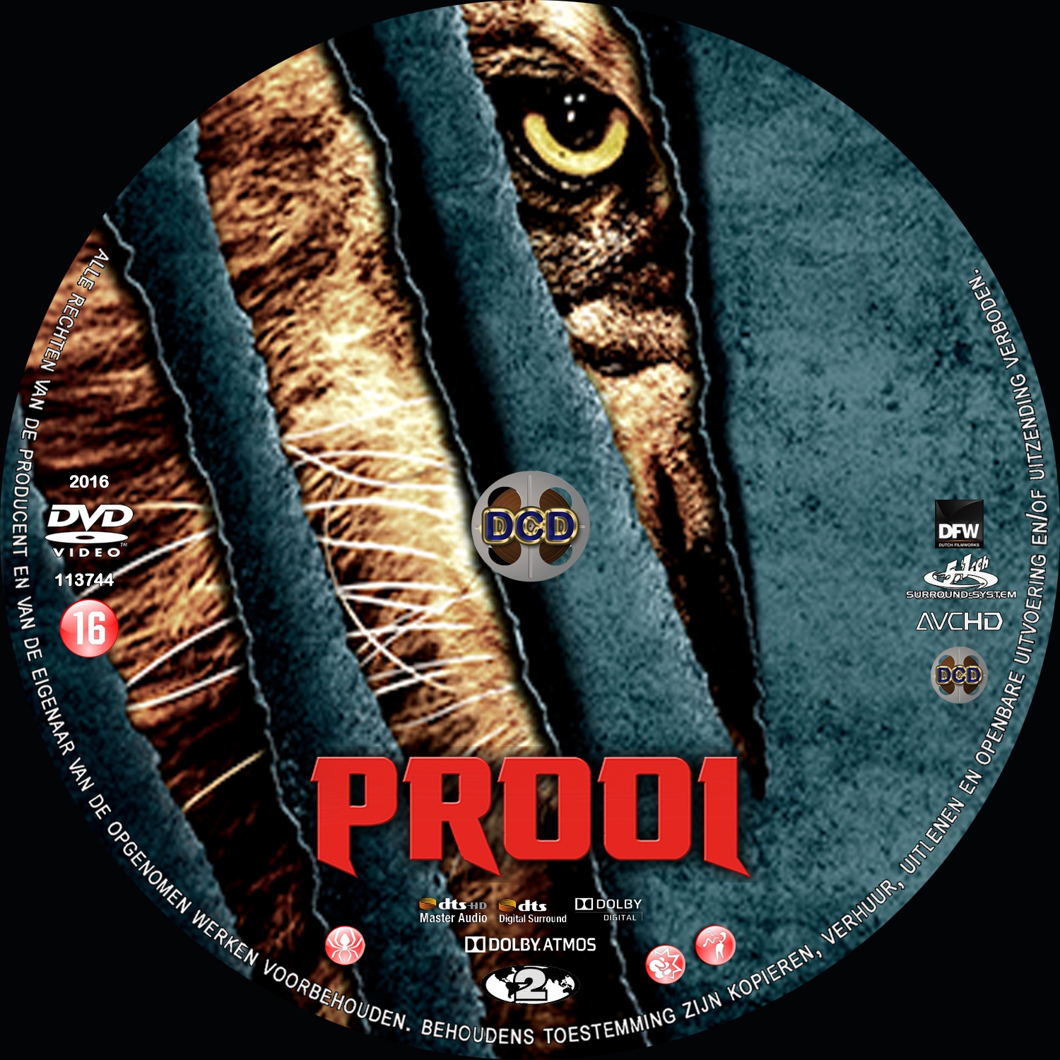 prooi (2016) DVD Cover CD | DVD Covers | Cover Century | Over 1.000.000 ...