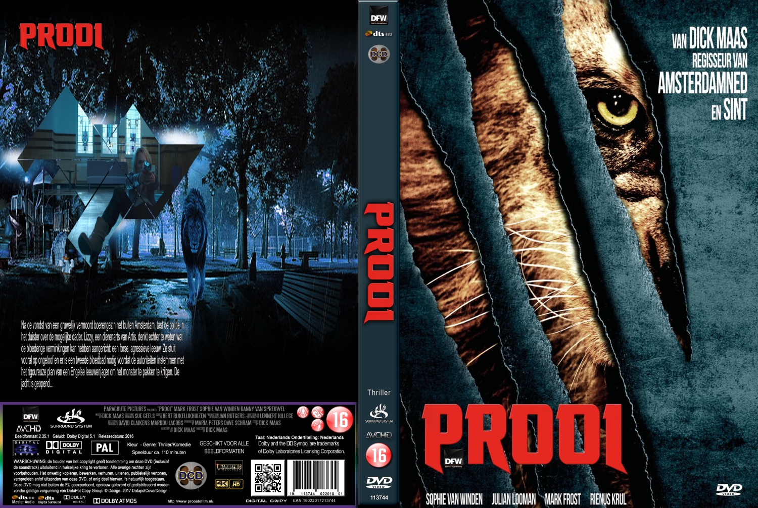 prooi (2016) DVD Cover | DVD Covers | Cover Century | Over 1.000.000 ...