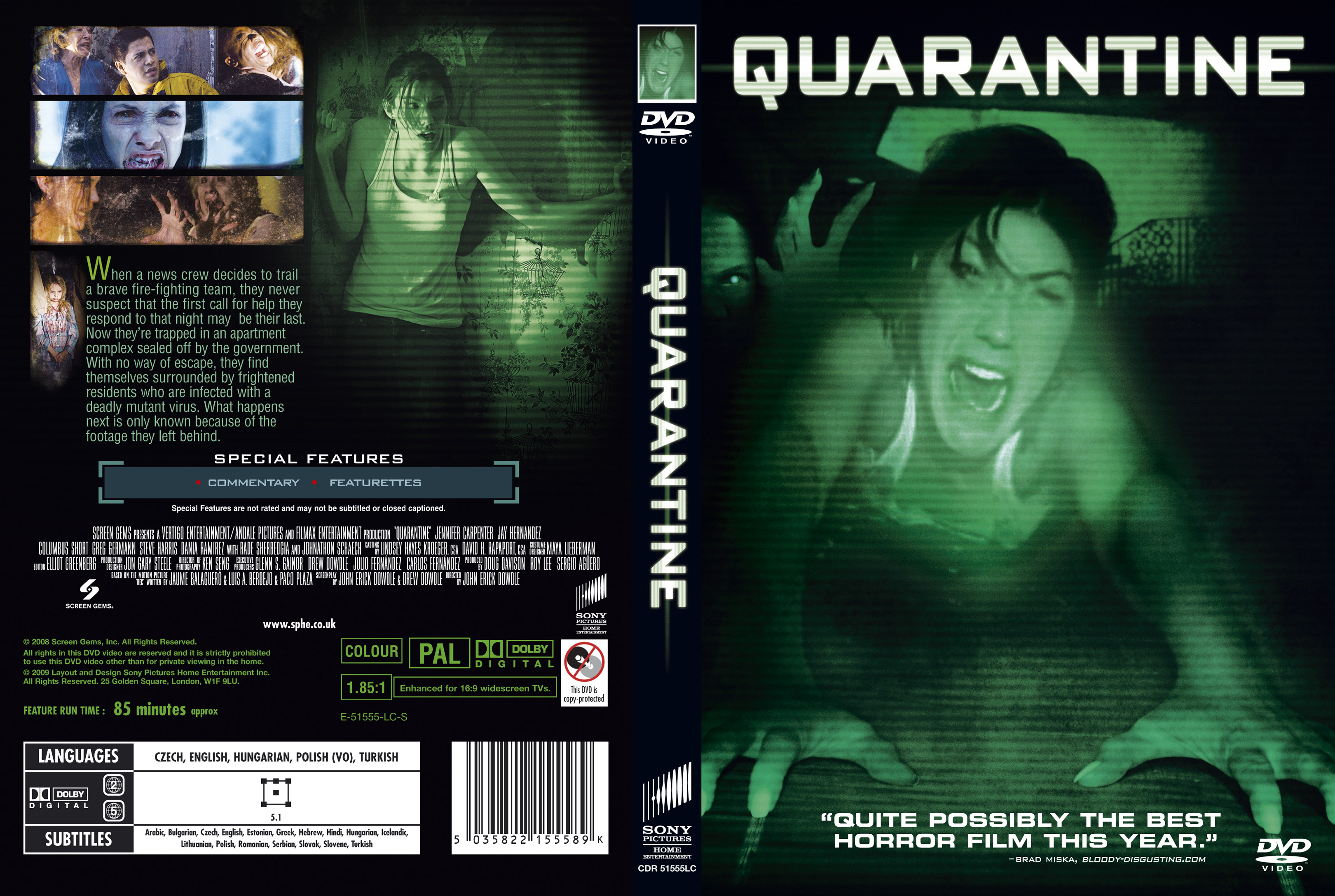 Quarantine | DVD Covers | Cover Century | Over 1.000.000 Album Art covers for free