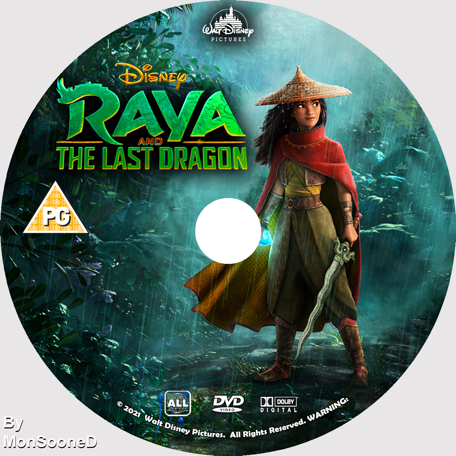 Raya And The Last Dragon 2021 Dvd Disc | DVD Covers | Cover Century ...