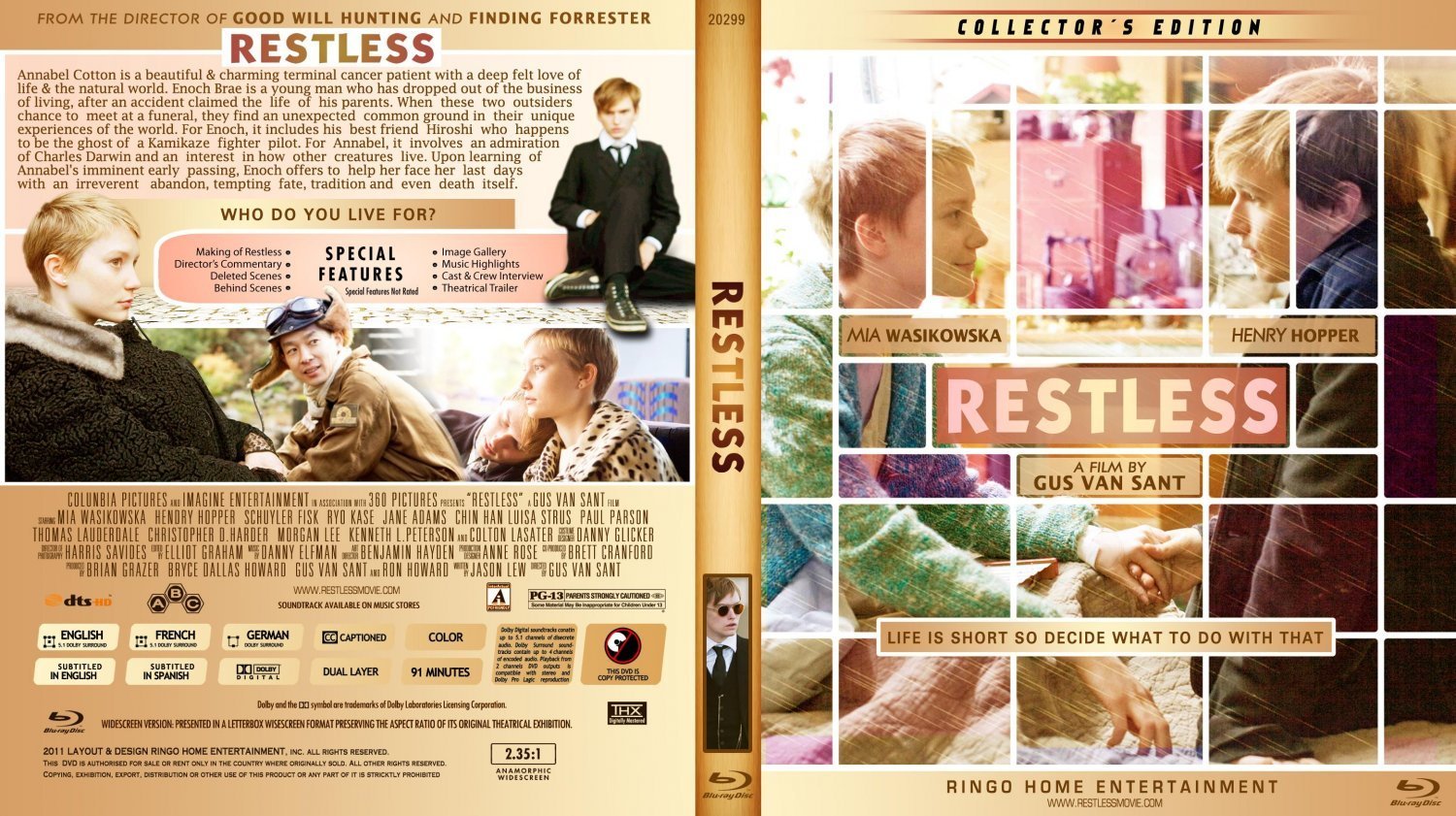restless | DVD Covers | Cover Century | Over 1.000.000 Album Art covers ...