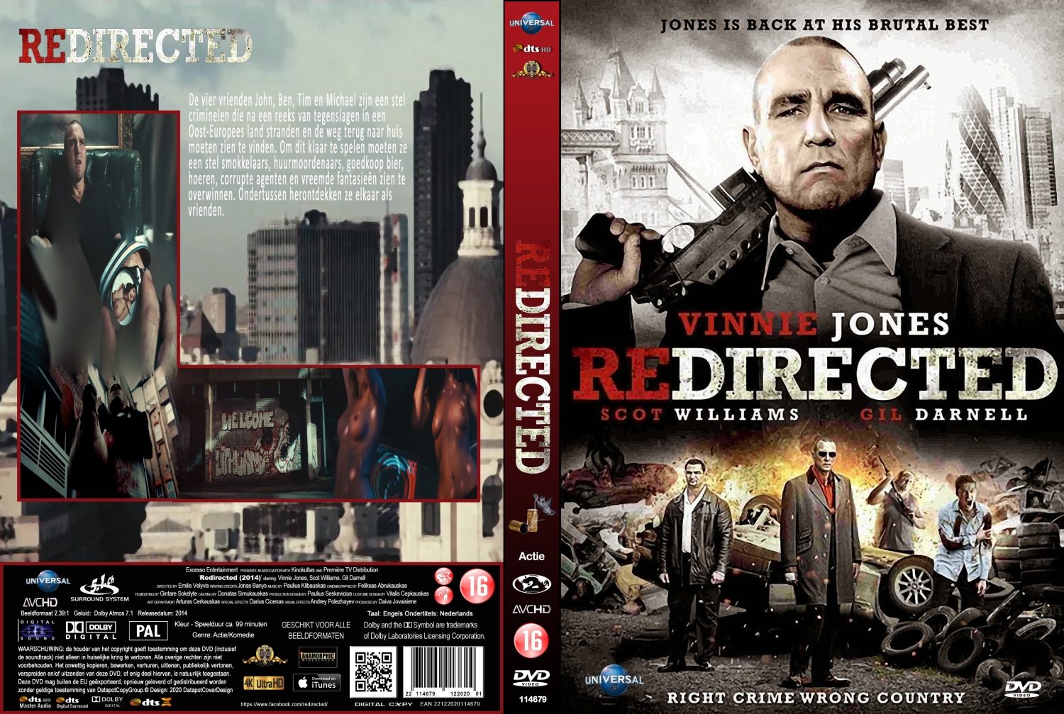 redirected (2014) DVD Cover | DVD Covers | Cover Century | Over 1.000. ...