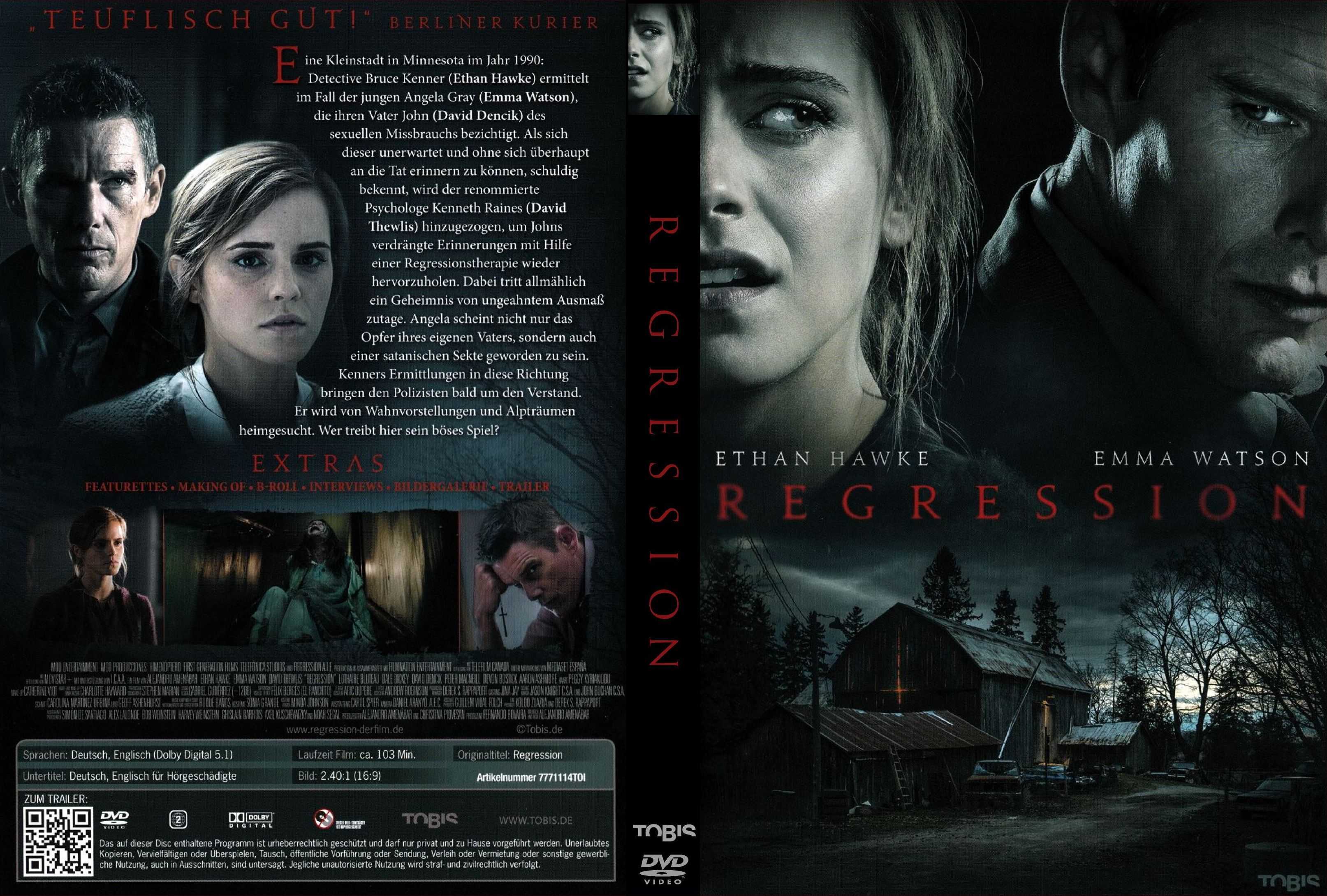Regression | DVD Covers | Cover Century | Over 1.000.000 Album Art ...