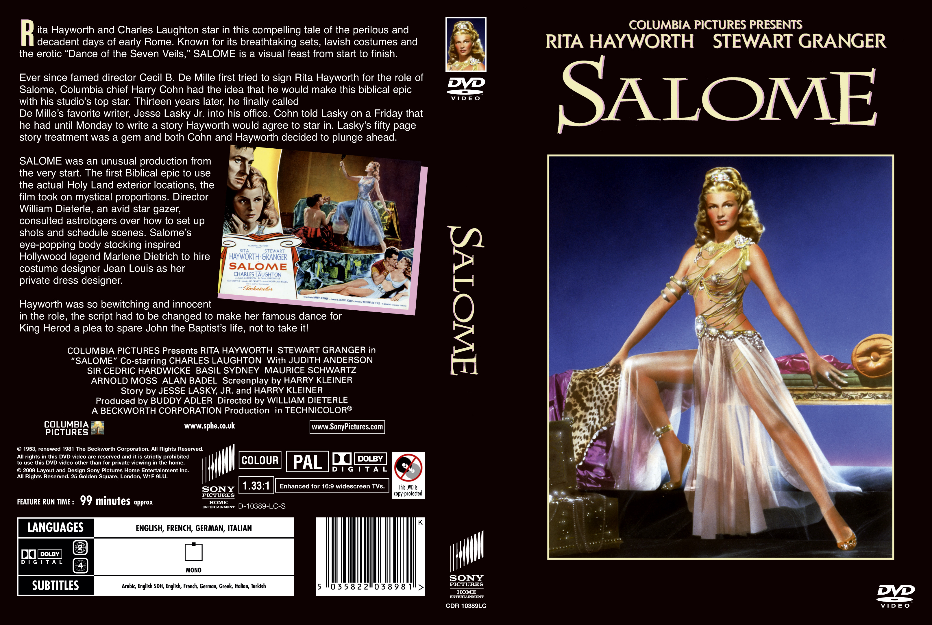 salome | DVD Covers | Cover Century | Over 1.000.000 Album Art covers for free