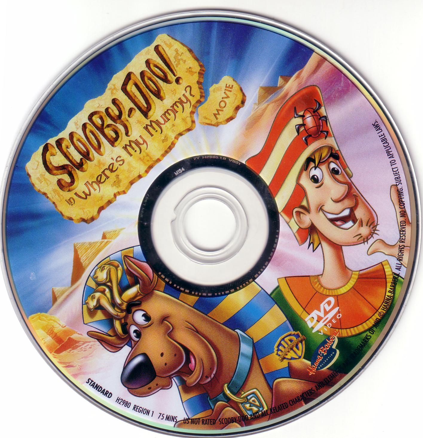 Scooby Doo In Where Is My Mummy DVD CD | DVD Covers | Cover Century ...