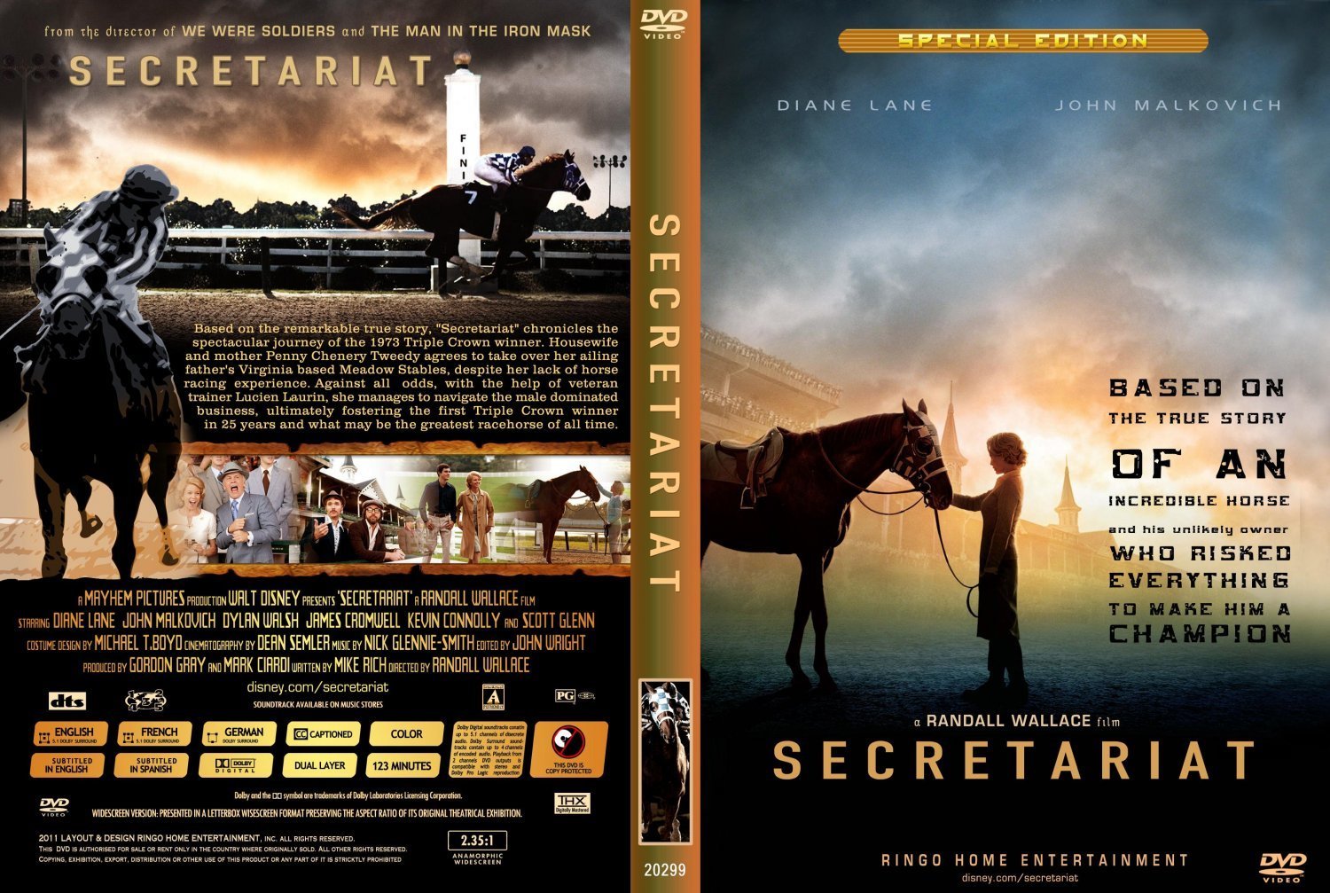 secretariat | DVD Covers | Cover Century | Over 1.000.000 Album Art covers for free