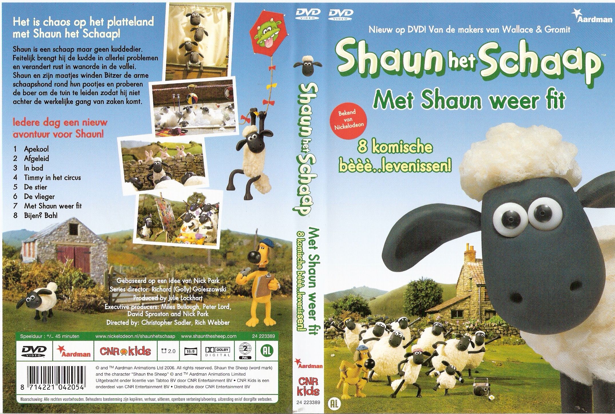 Shaun Het Schaap Met Shaun Weer Fit DVD NL | DVD Covers | Cover Century ...