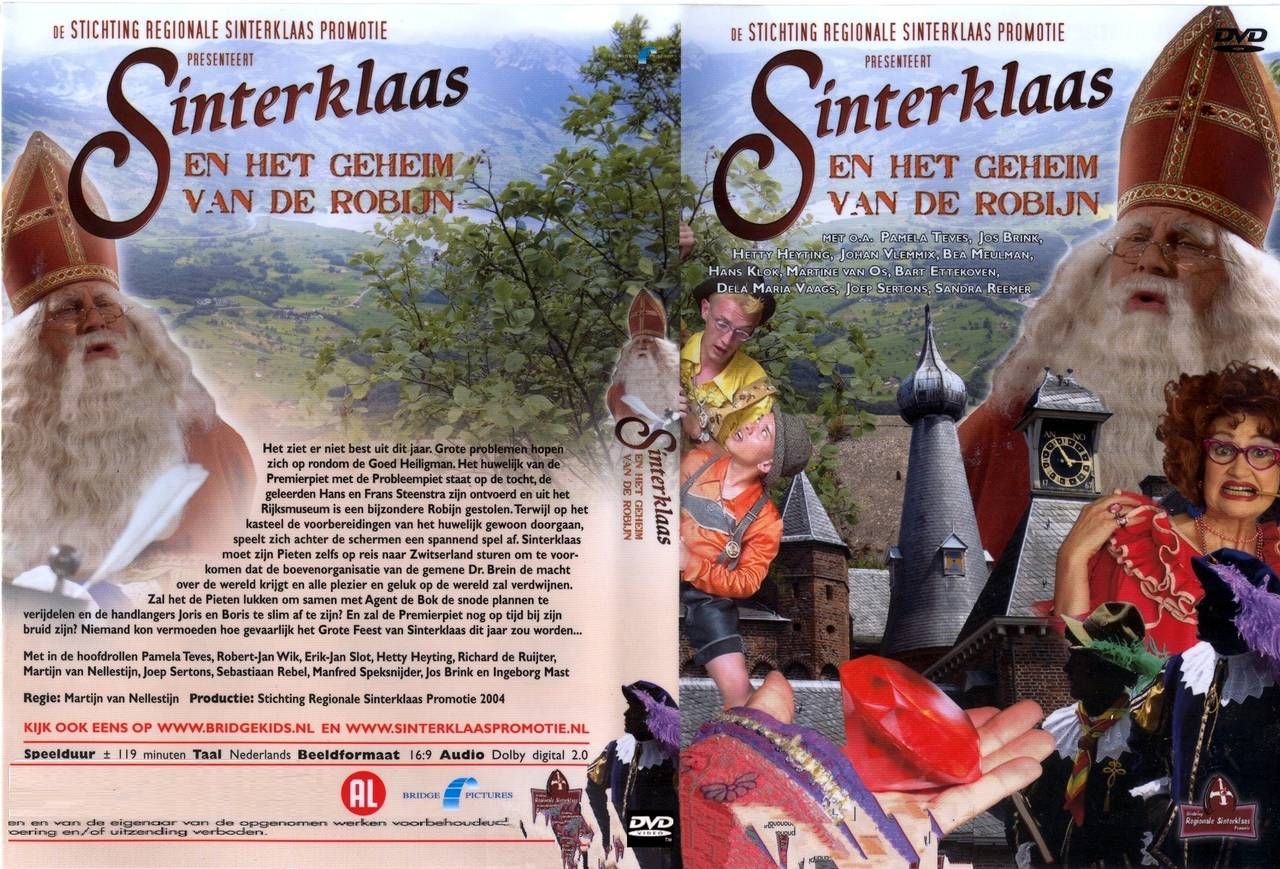 Sinterklaas En Het Geheim Van De Robijn DVD NL | DVD Covers | Cover ...