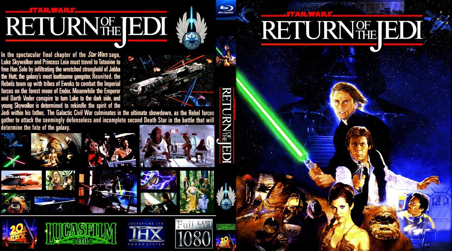 Star Wars Return of the Jedi | DVD Covers | Cover Century | Over 1.000.000 Album Art covers for free