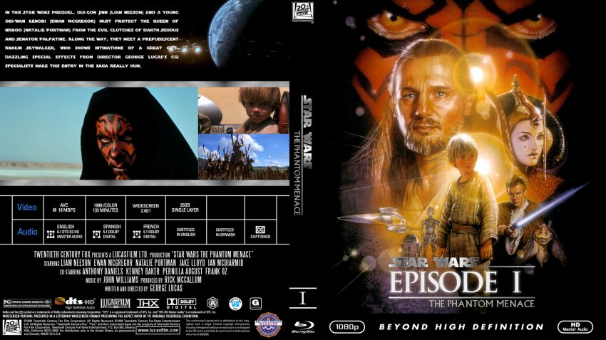 Star Wars Episode 1 Cover | DVD Covers | Cover Century | Over 1.000.000 ...