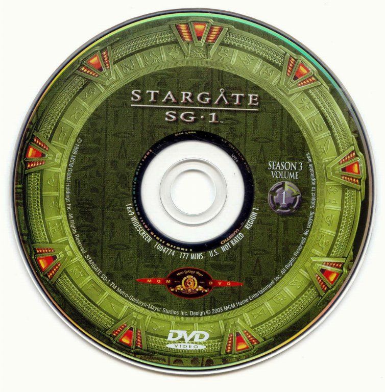 Stargate Sg 1 Season 03 Vol. 01 DVD CD | DVD Covers | Cover Century ...