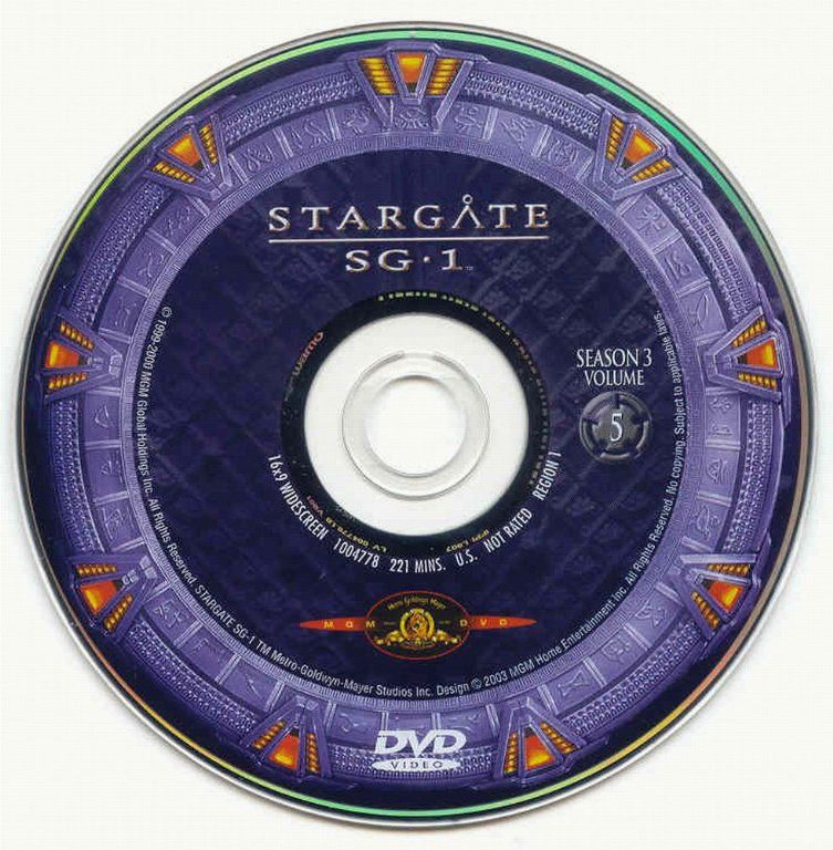 Stargate Sg 1 Season 03 Vol. 05 DVD CD | DVD Covers | Cover Century ...