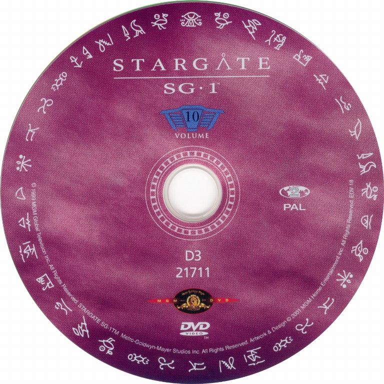 Stargate Sg 1 Season 03 Vol. 10 DVD CD | DVD Covers | Cover Century ...