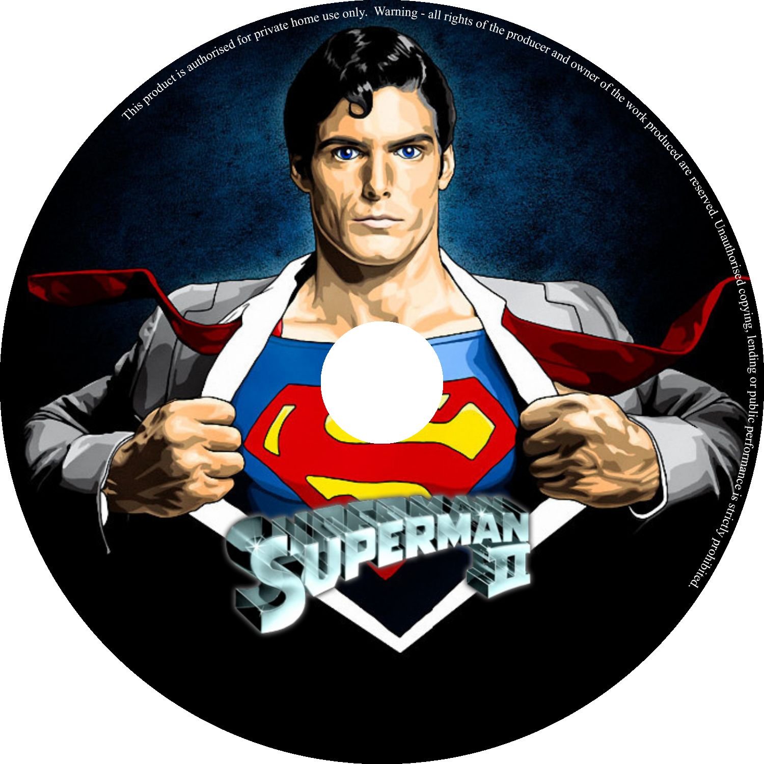 Superman Collection 1 4 Christopher Reeve set R0 Cover labels 2 | DVD ...