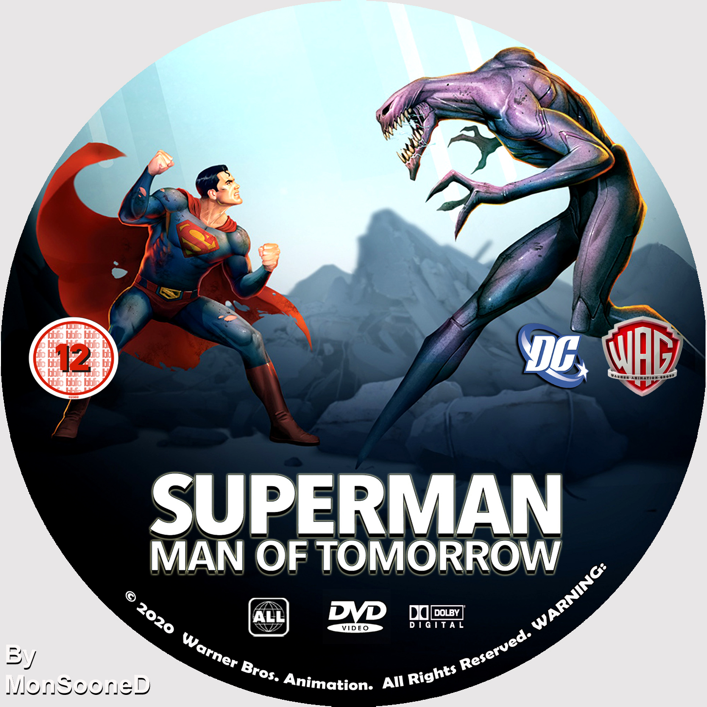 Superman Man Of Tomorrow 2020 Dvd Disc | DVD Covers | Cover Century | Over 1.000.000 Album Art ...