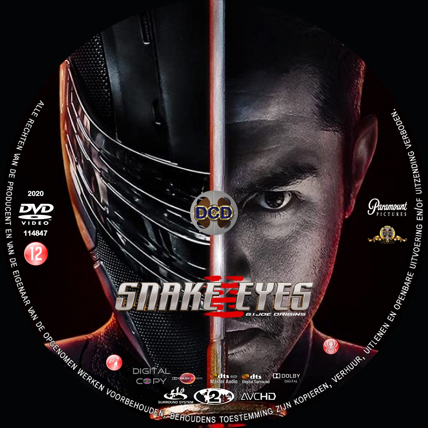 snake eyes g.i. joe origins (2021) DVD Cover CD | DVD Covers | Cover ...