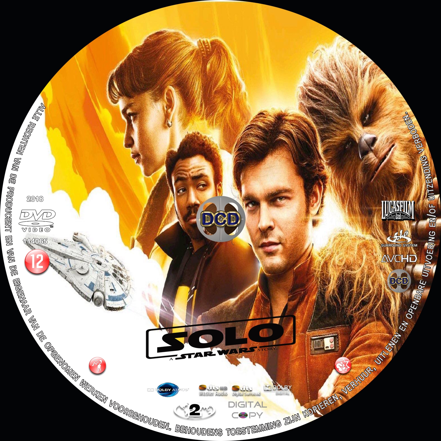 solo a star wars story (2018) DVD Cover CD | DVD Covers | Cover Century ...