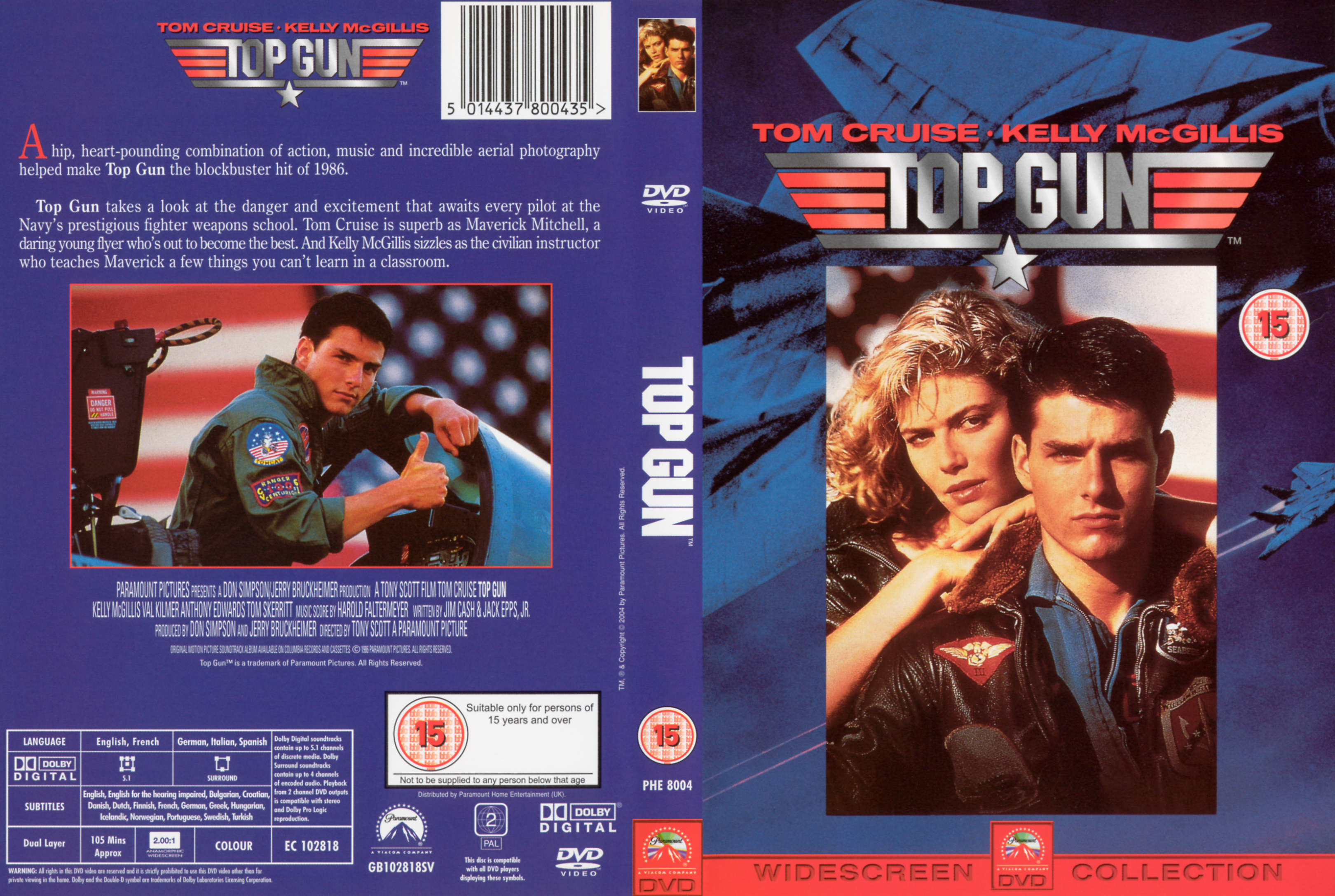 top gun | DVD Covers | Cover Century | Over 1.000.000 Album Art covers ...