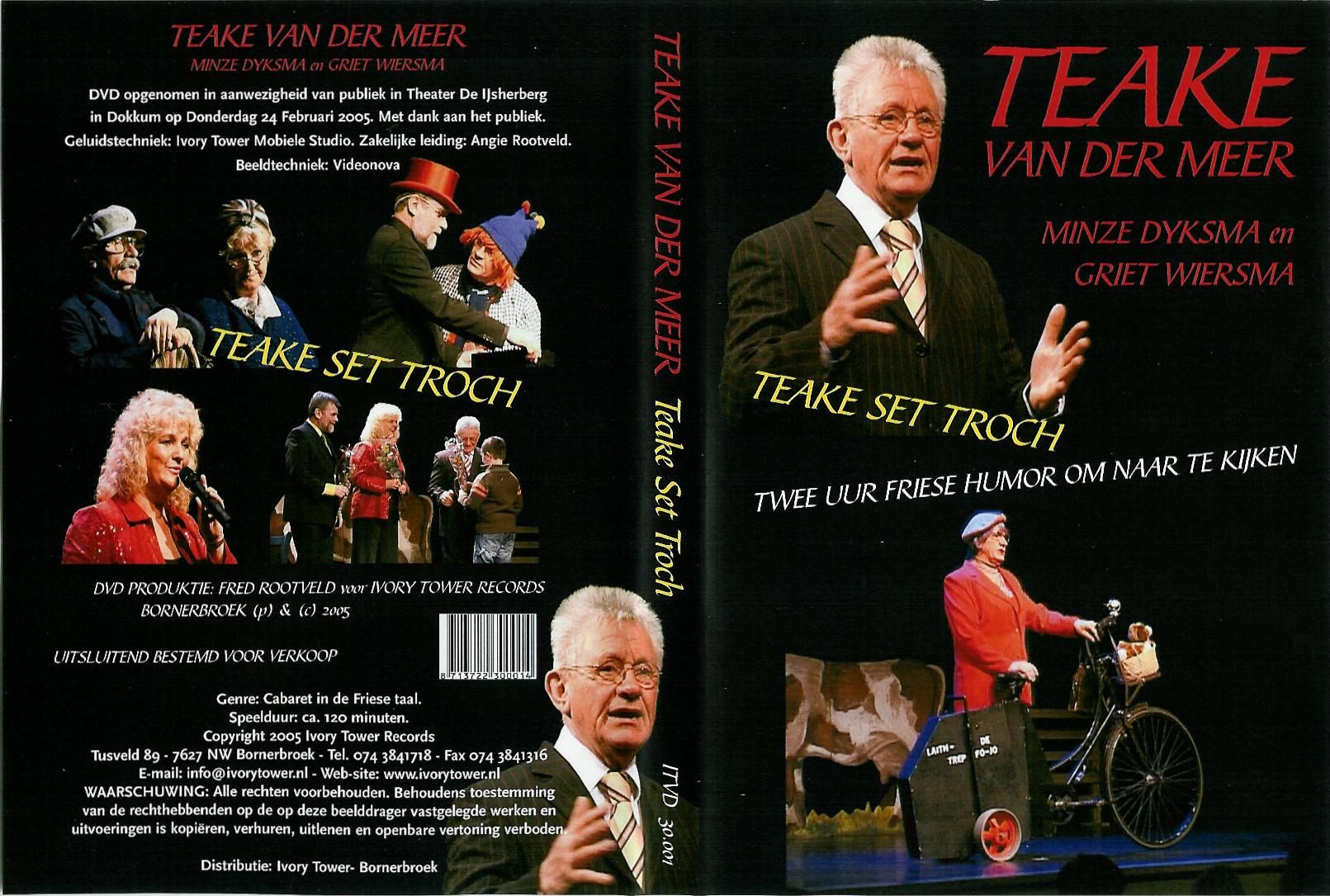 Teake Van Der Meer Teake Set Troch DVD NL | DVD Covers | Cover Century ...