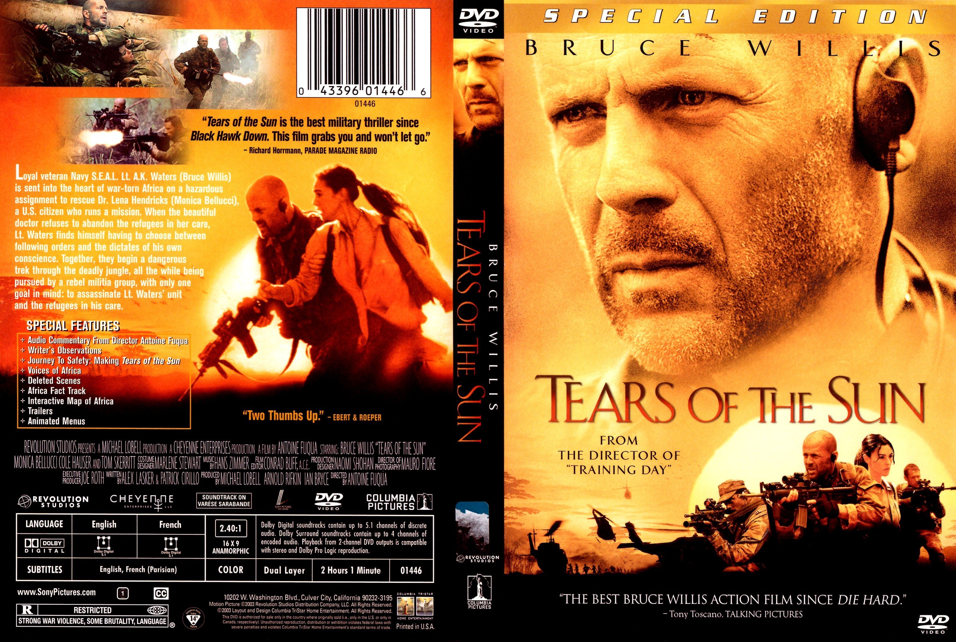 Tears Of The Sun Special Edition 2003 | DVD Covers | Cover Century ...