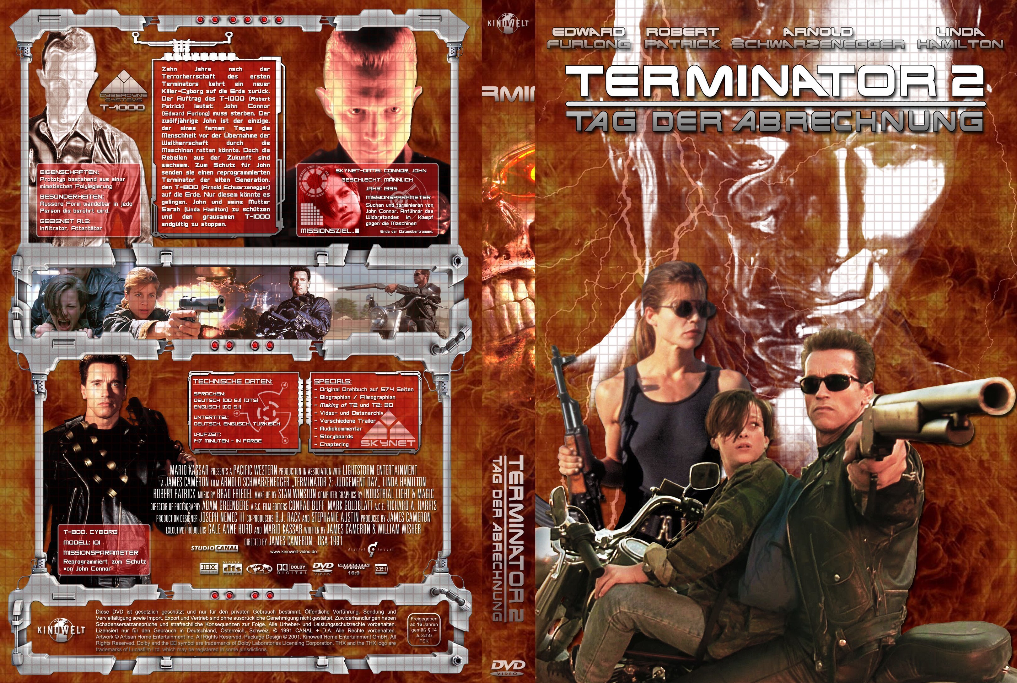 Terminator 2 Tag der Abrechnung | DVD Covers | Cover Century | Over 1. ...