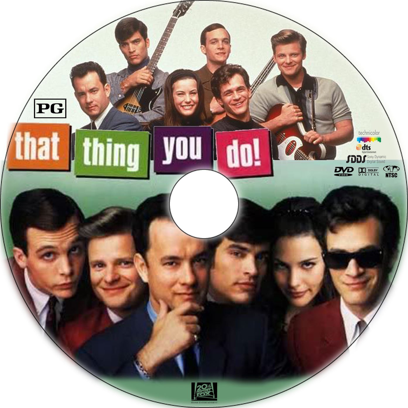 That Thing You Do 1996 R1 DVD Label | DVD Covers | Cover Century | Over ...