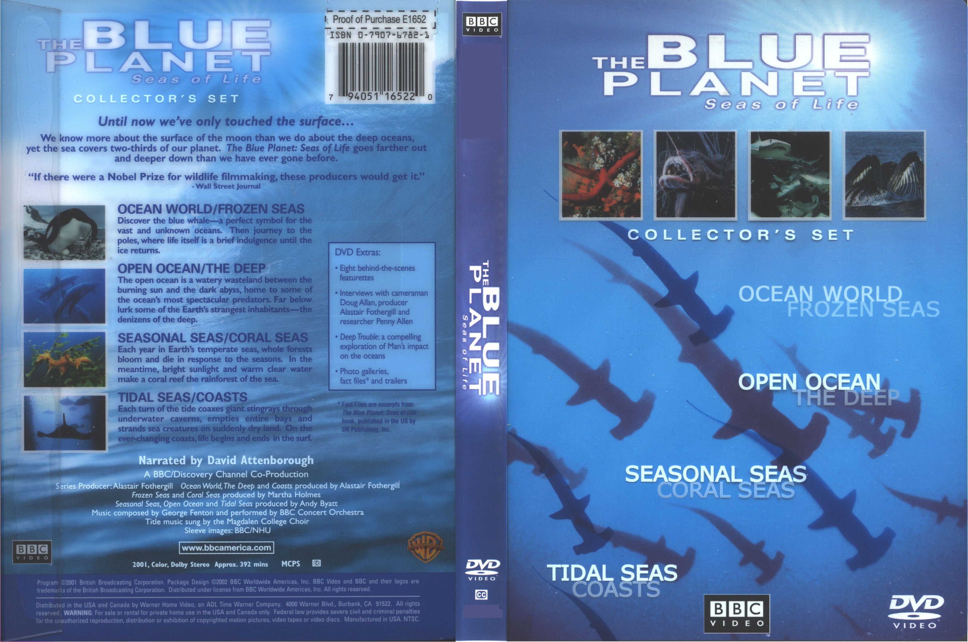 The Blue Planet Collector s Set 2001 R1 Cover Labels 4 | DVD Covers ...