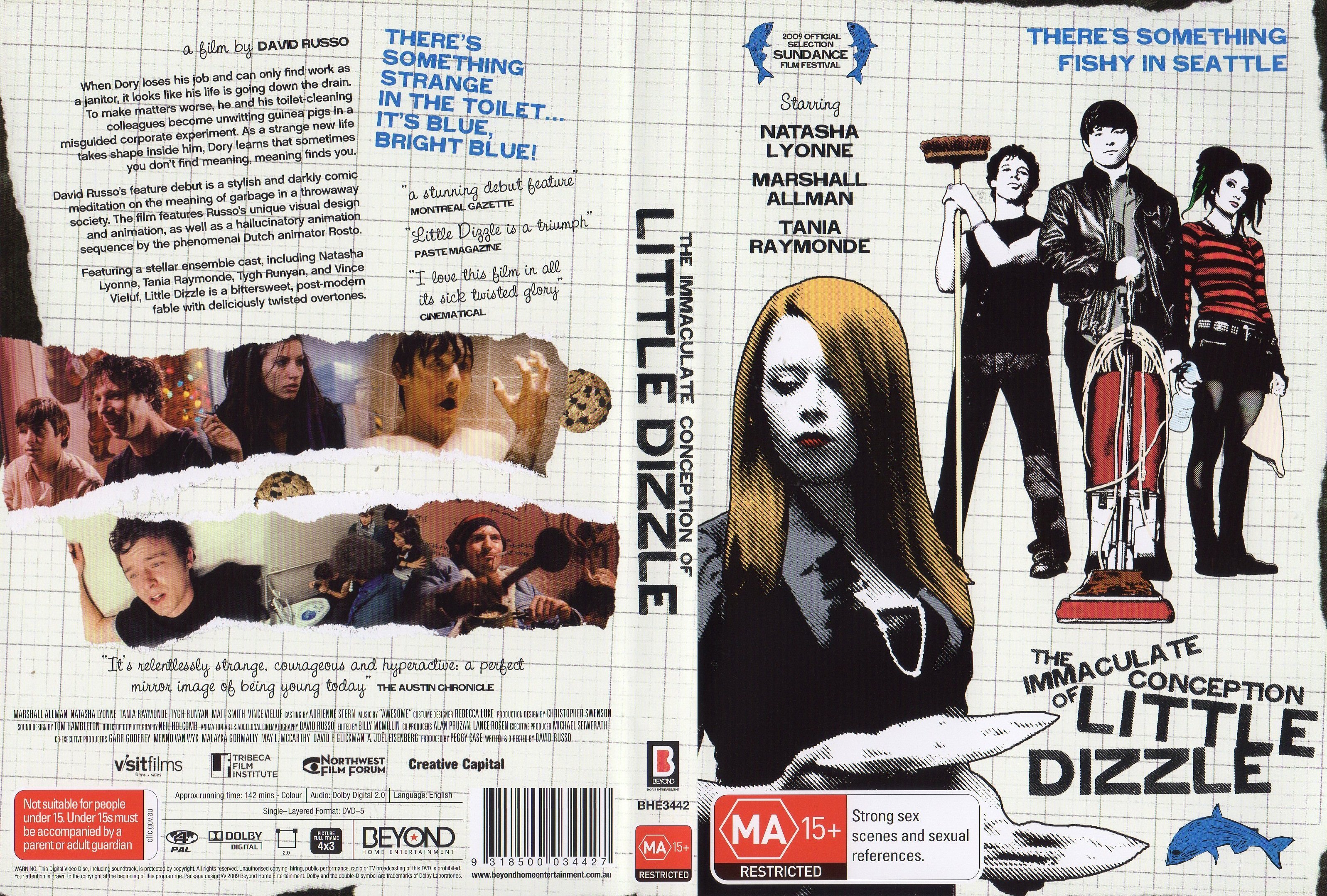 The Immaculate Conception Of Little Dizzle 2009 FS R4 1 | DVD Covers ...