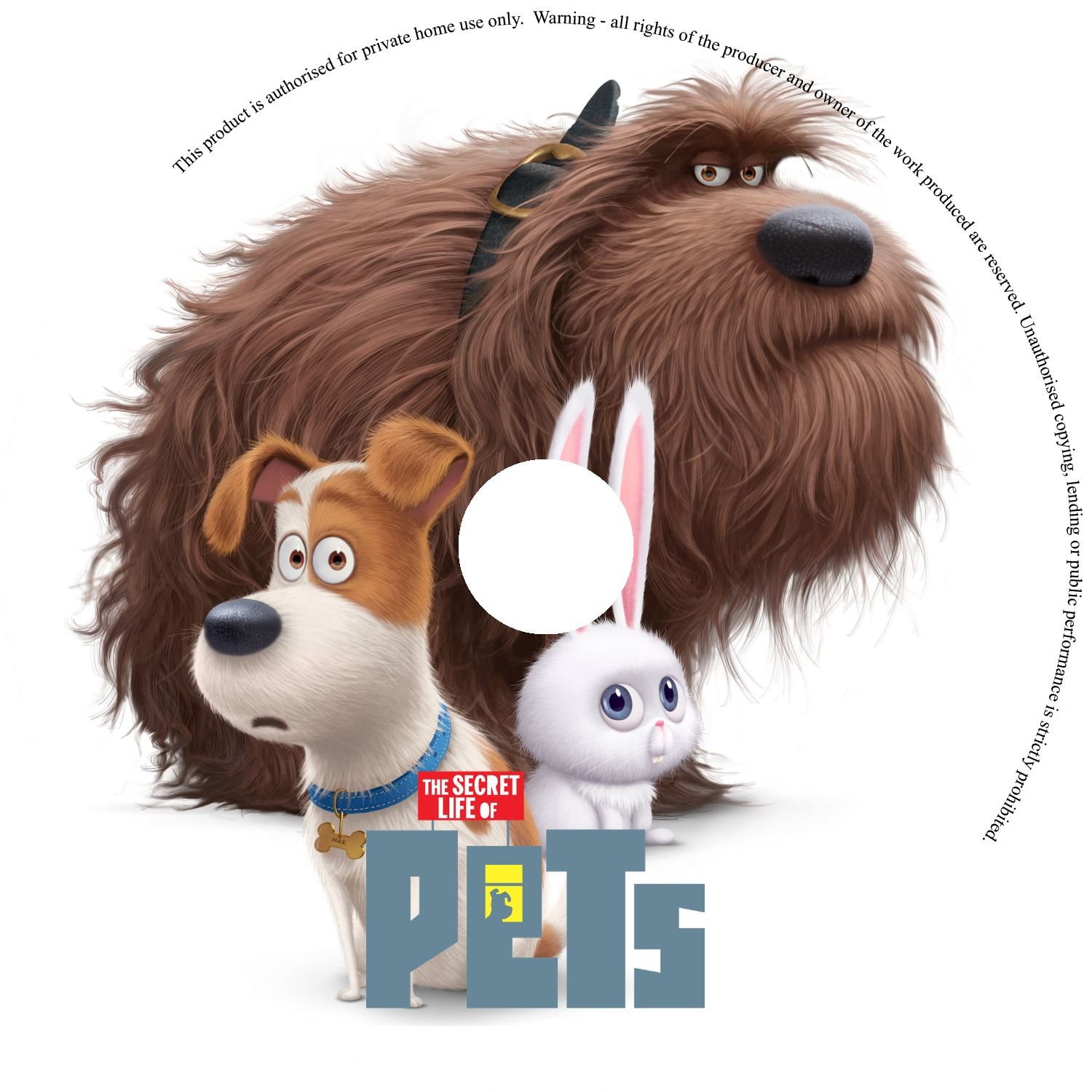 The Secret Life of Pets 2016 R0 Cover Label | DVD Covers | Cover ...