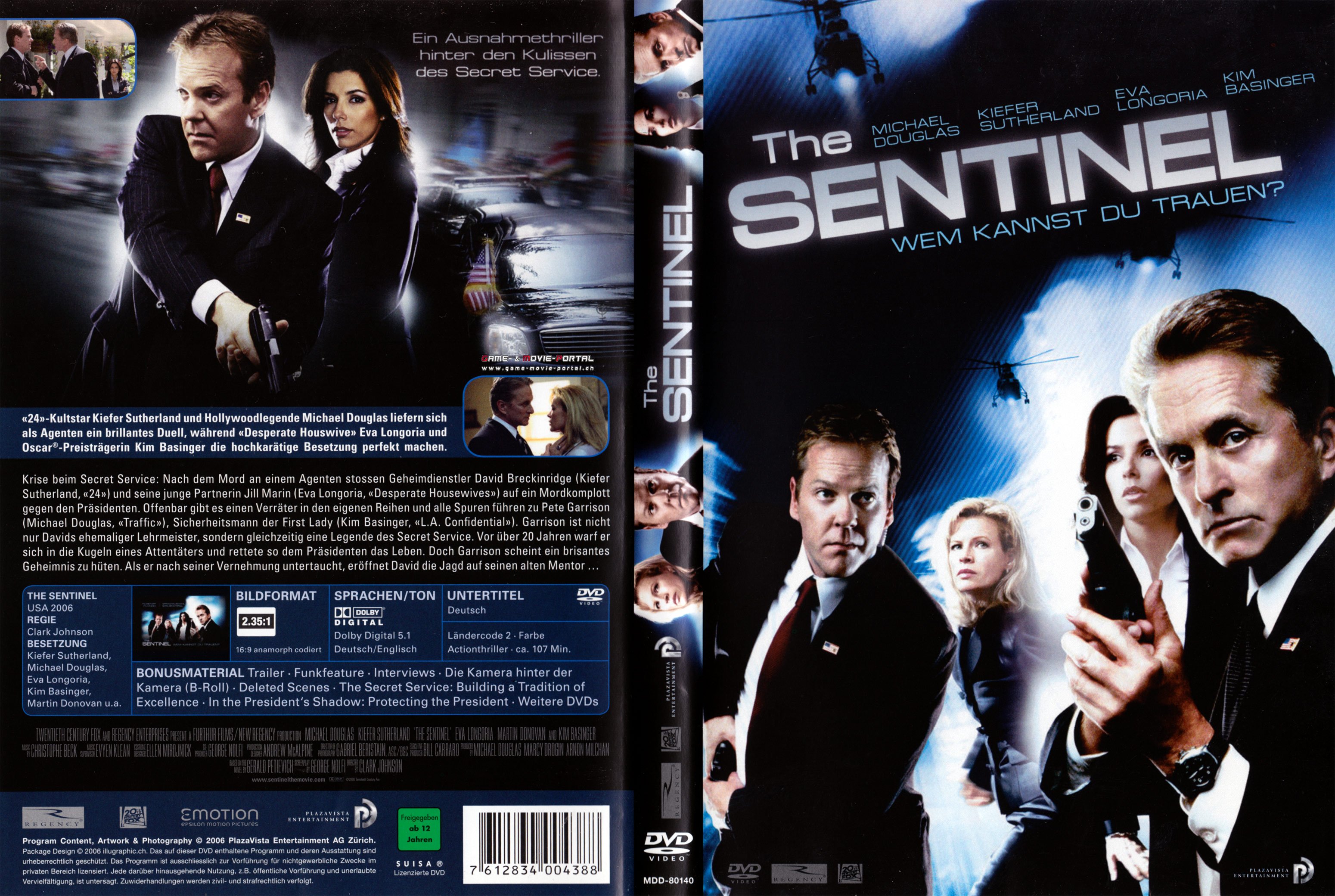 The Sentinel Wem kannst du trauen | DVD Covers | Cover Century | Over 1 ...