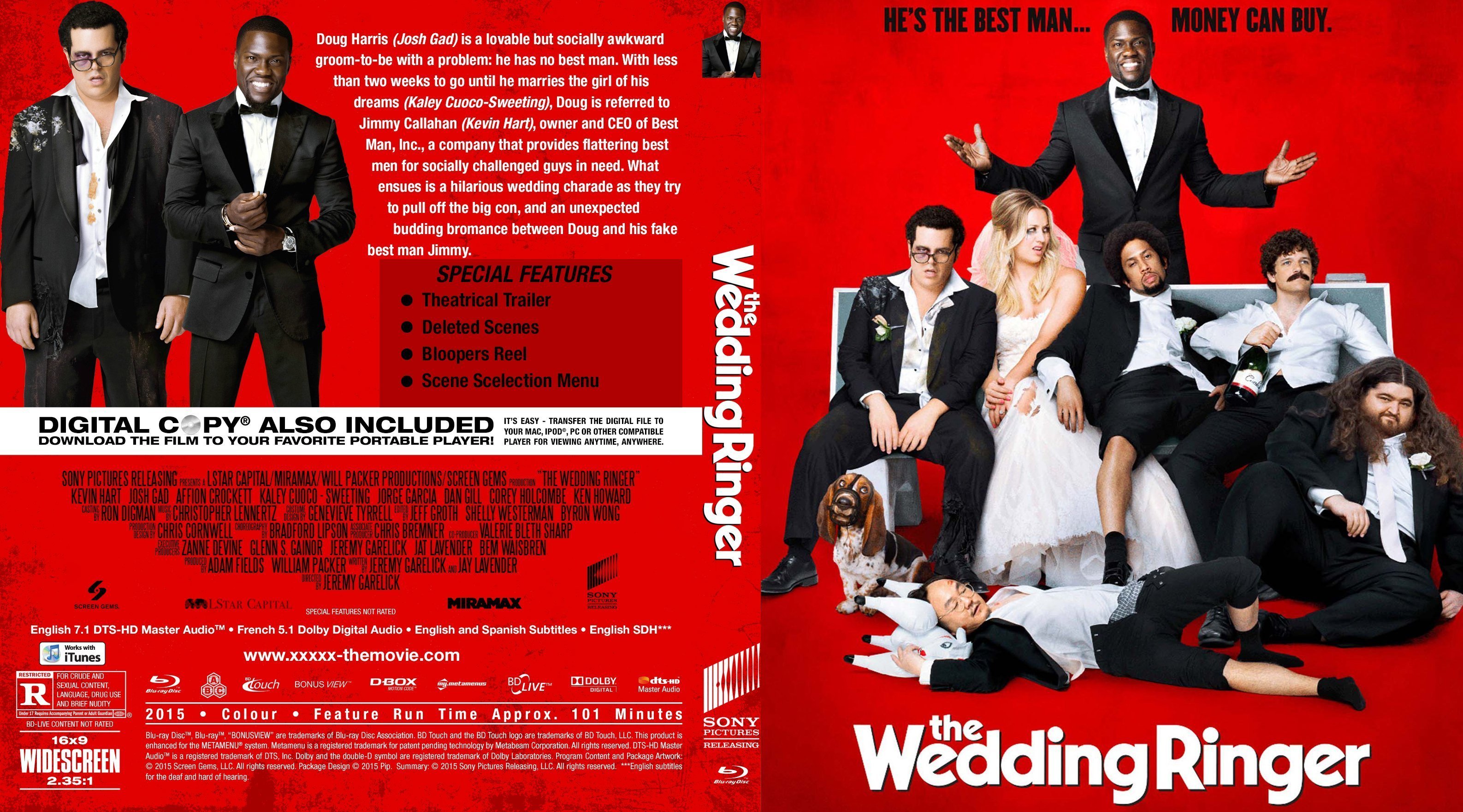 The Wedding Ringer R0 BD Cover Label 1 | DVD Covers | Cover Century ...