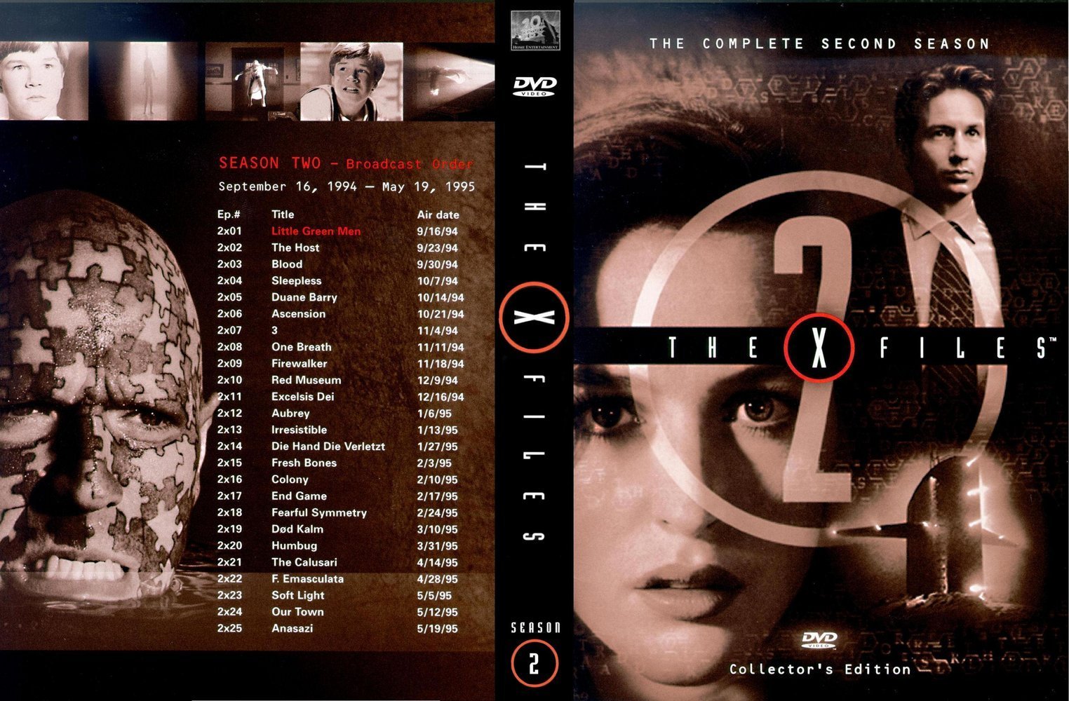 The X Files Season 1 2 3 4 5 6 7 8 9 DVD Front Covers 1 | DVD Covers ...