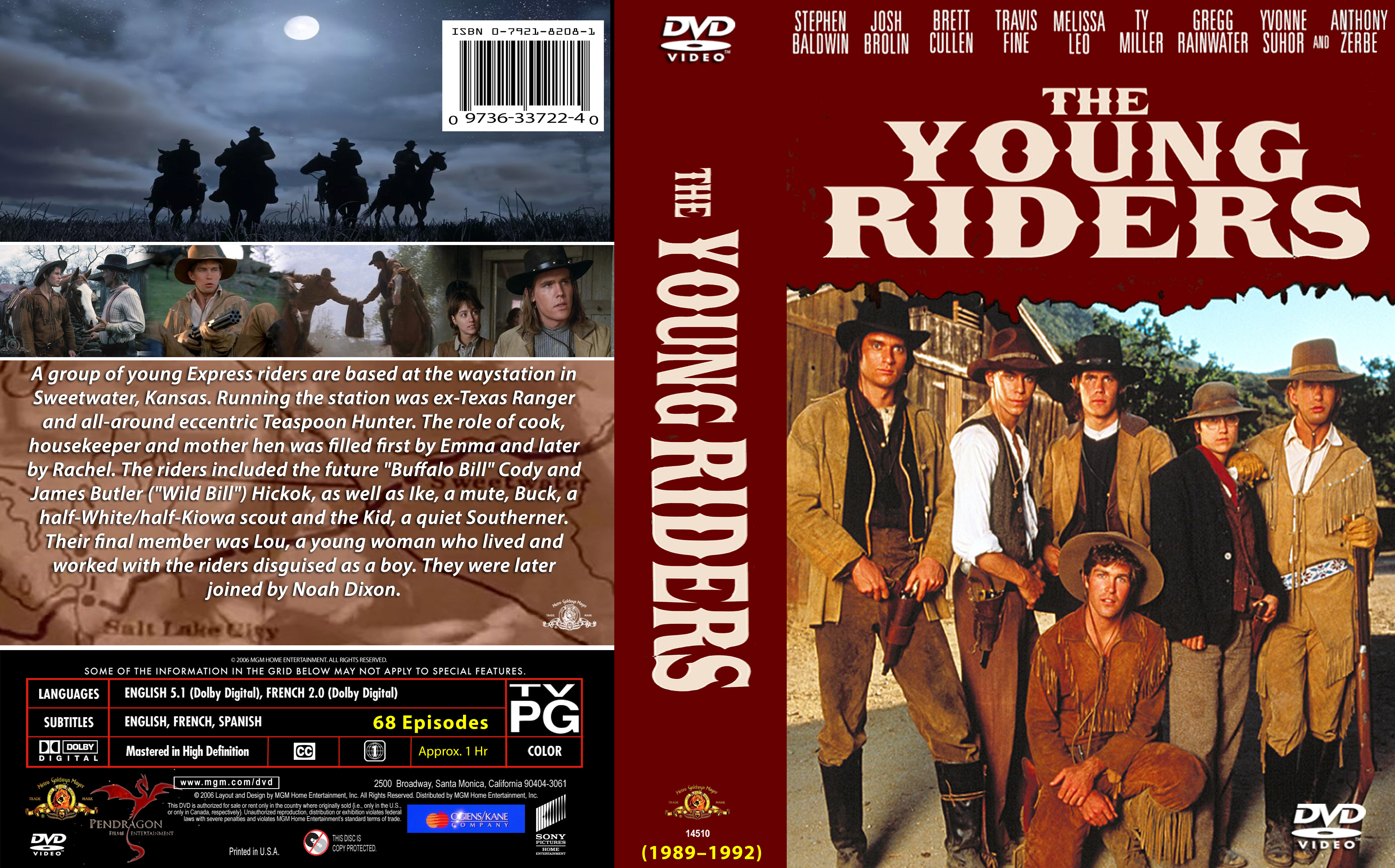 The Young Riders Complete Series 1989 1992 | DVD Covers | Cover Century ...
