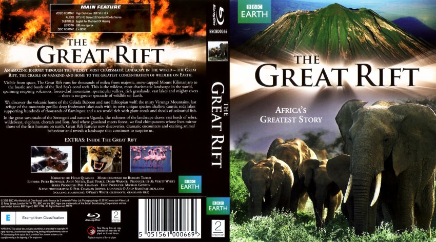 The Great Rift English Bluray f | DVD Covers | Cover Century | Over 1. ...
