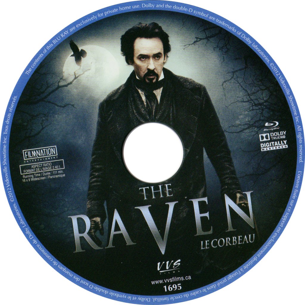 The Raven Le Corbeau Canadian Bluray CD | DVD Covers | Cover Century ...