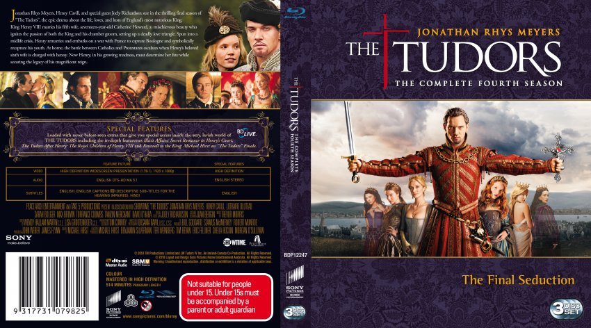 The Tudors Season 4 English Bluray f | DVD Covers | Cover Century ...
