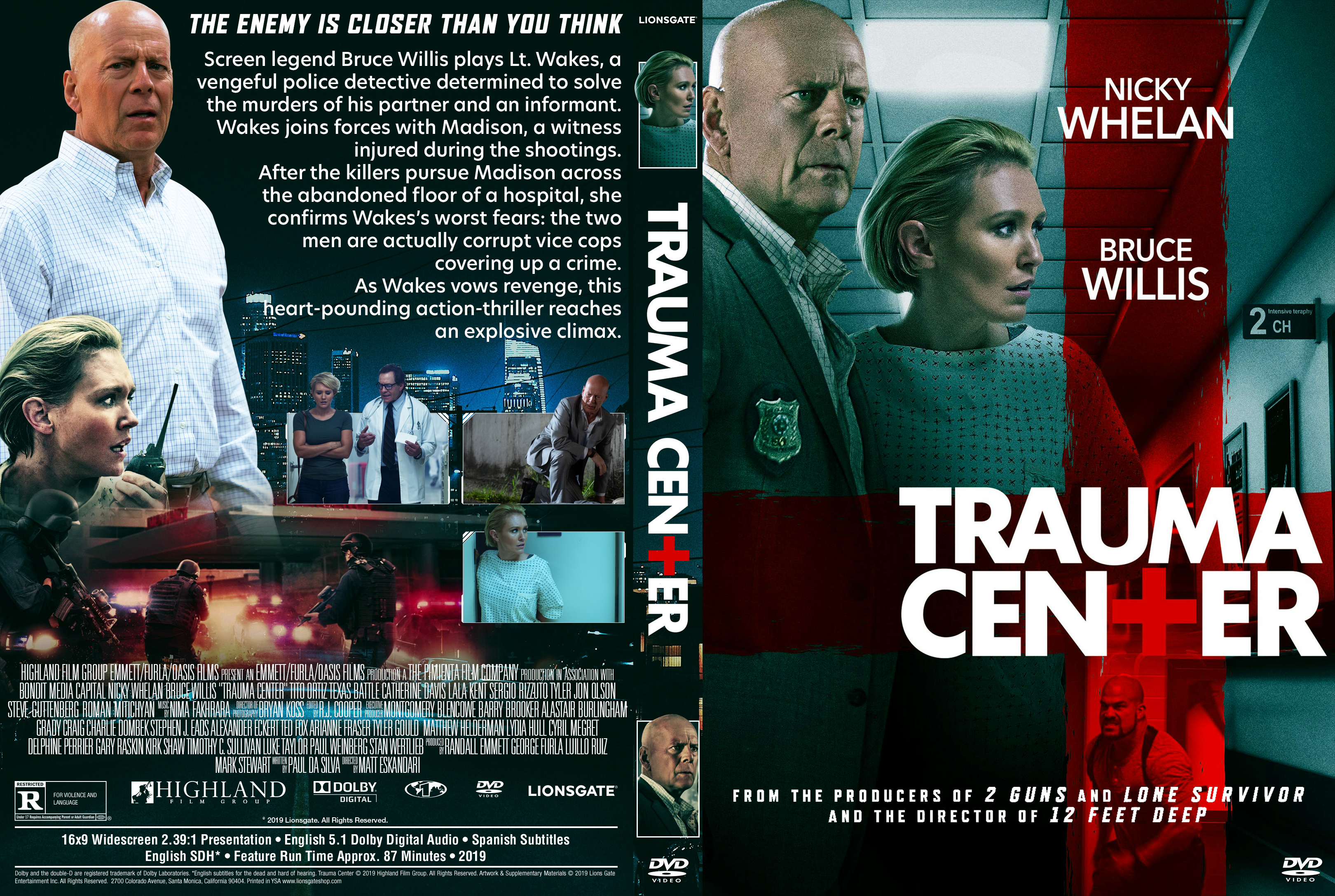 Trauma Center : Front | DVD Covers | Cover Century | Over 1.000.000 ...
