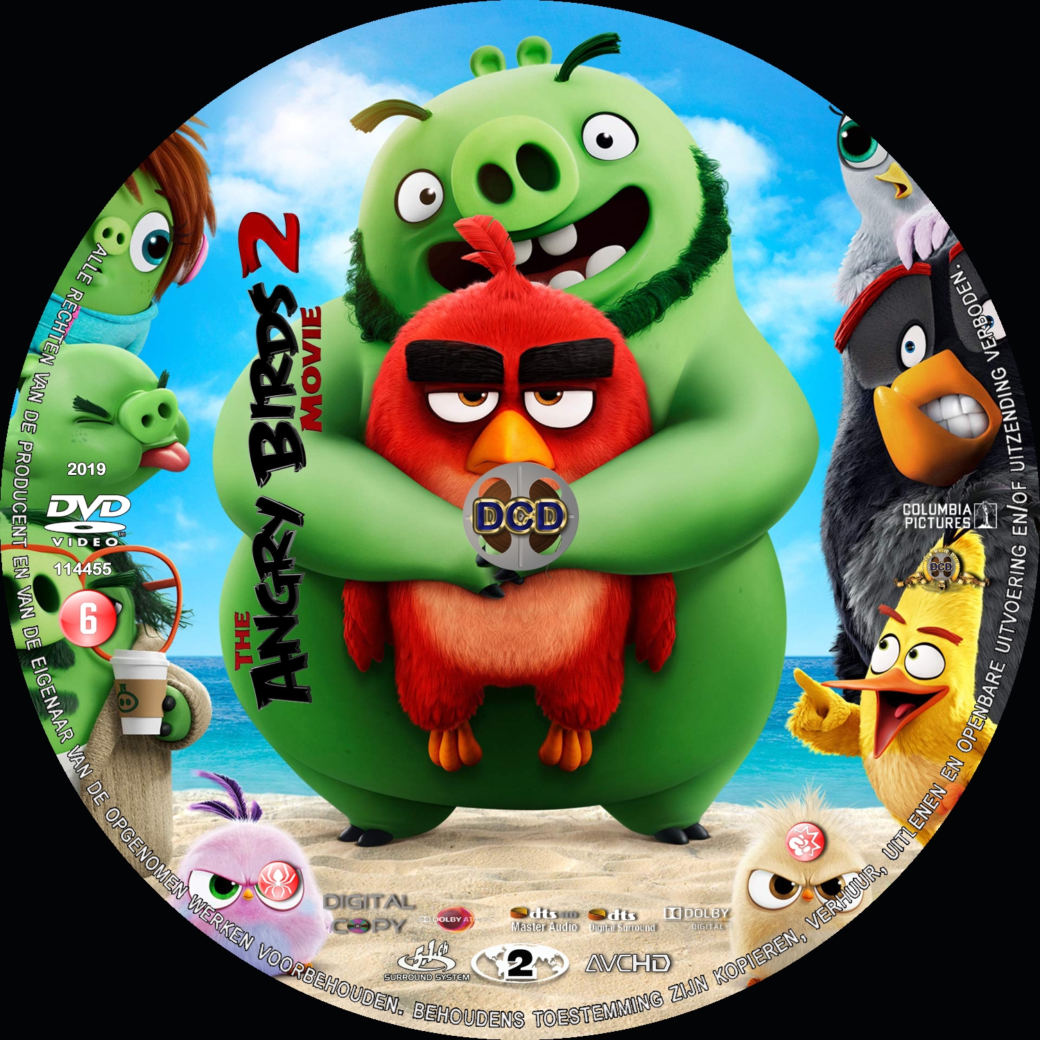the angry birds movie 2 (2019) DVD Cover CD | DVD Covers | Cover ...