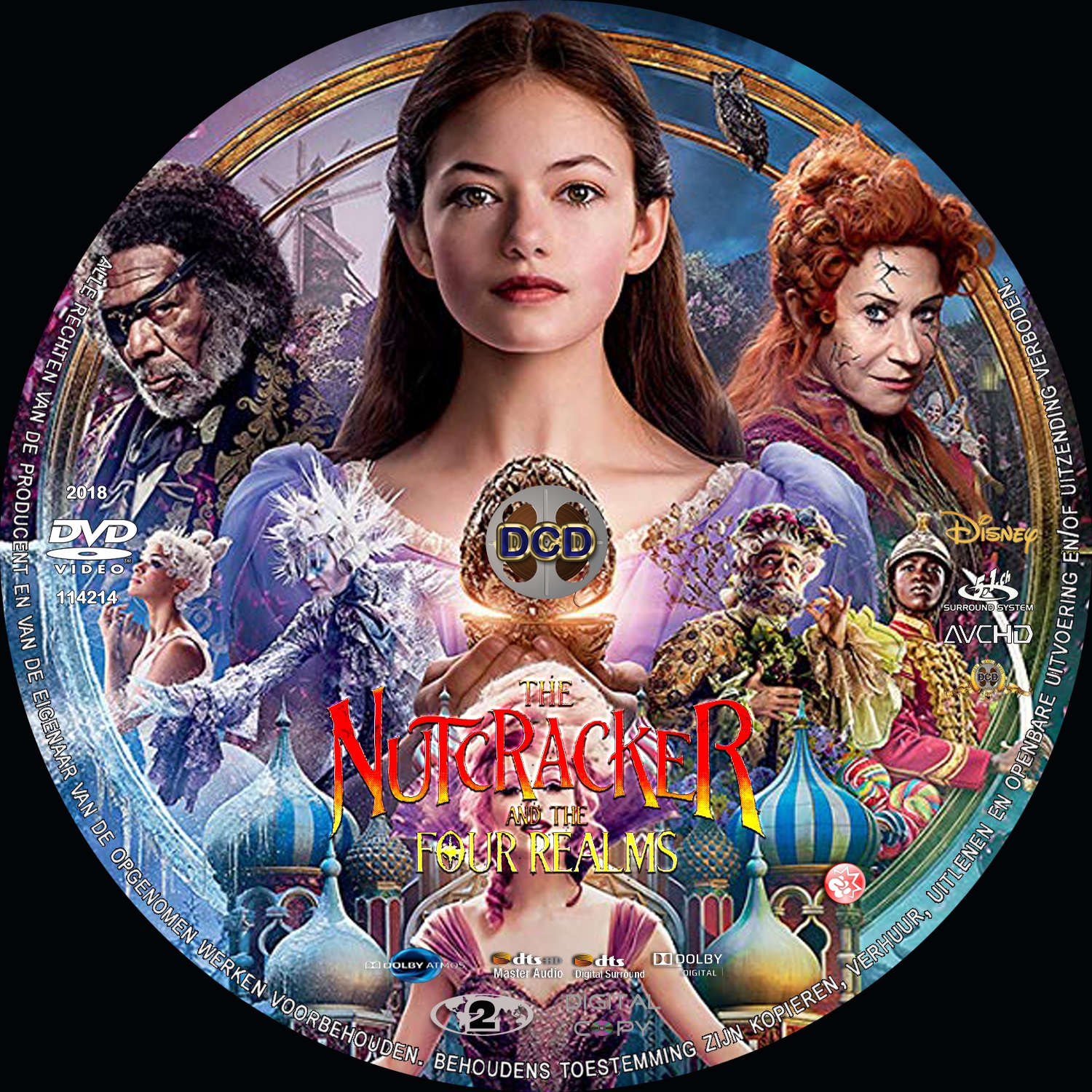 the nutcracker and the four realms (2018) DVD Cover CD | DVD Covers | Cover Century | Over 1.000 ...