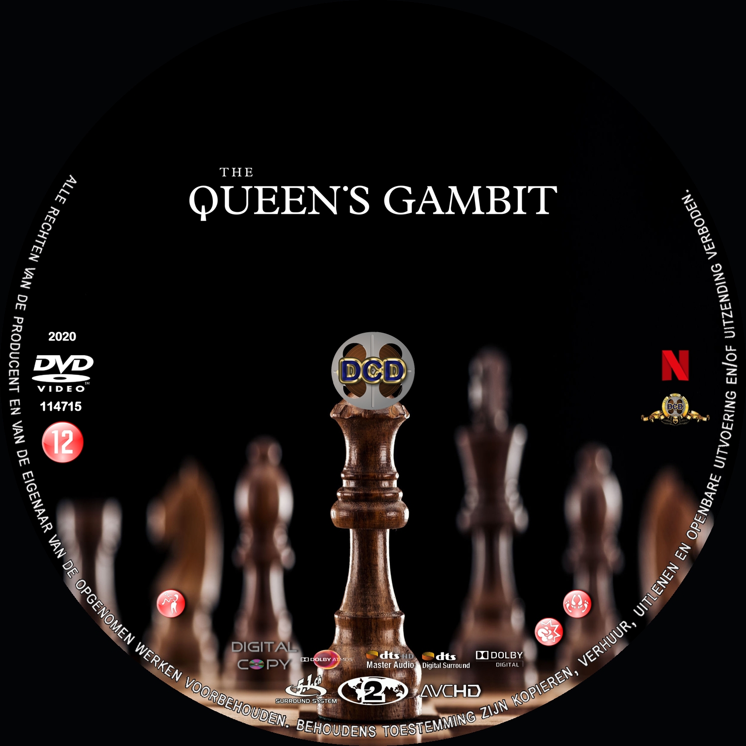 the queen s gambit s1 (2020) DVD Cover CD | DVD Covers | Cover Century ...