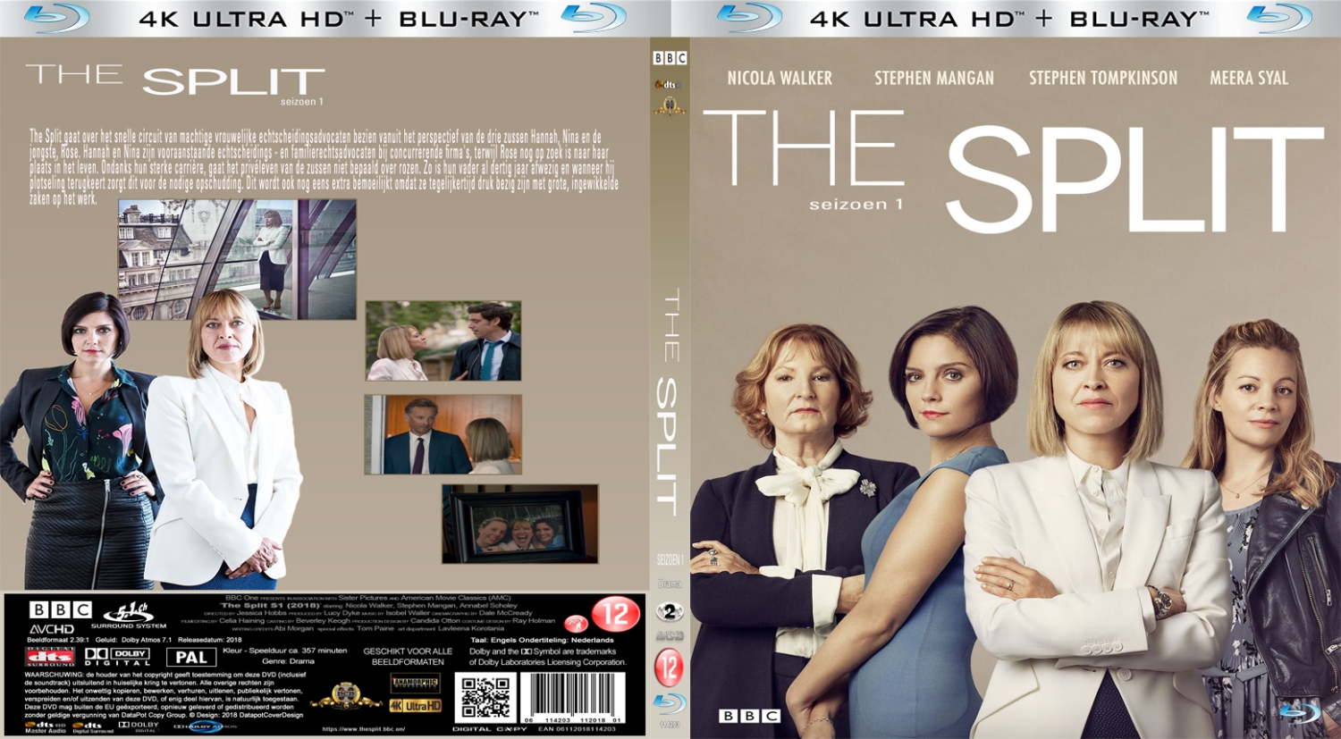 the split s1 (2018) DVD Cover b lu ray | DVD Covers | Cover Century ...