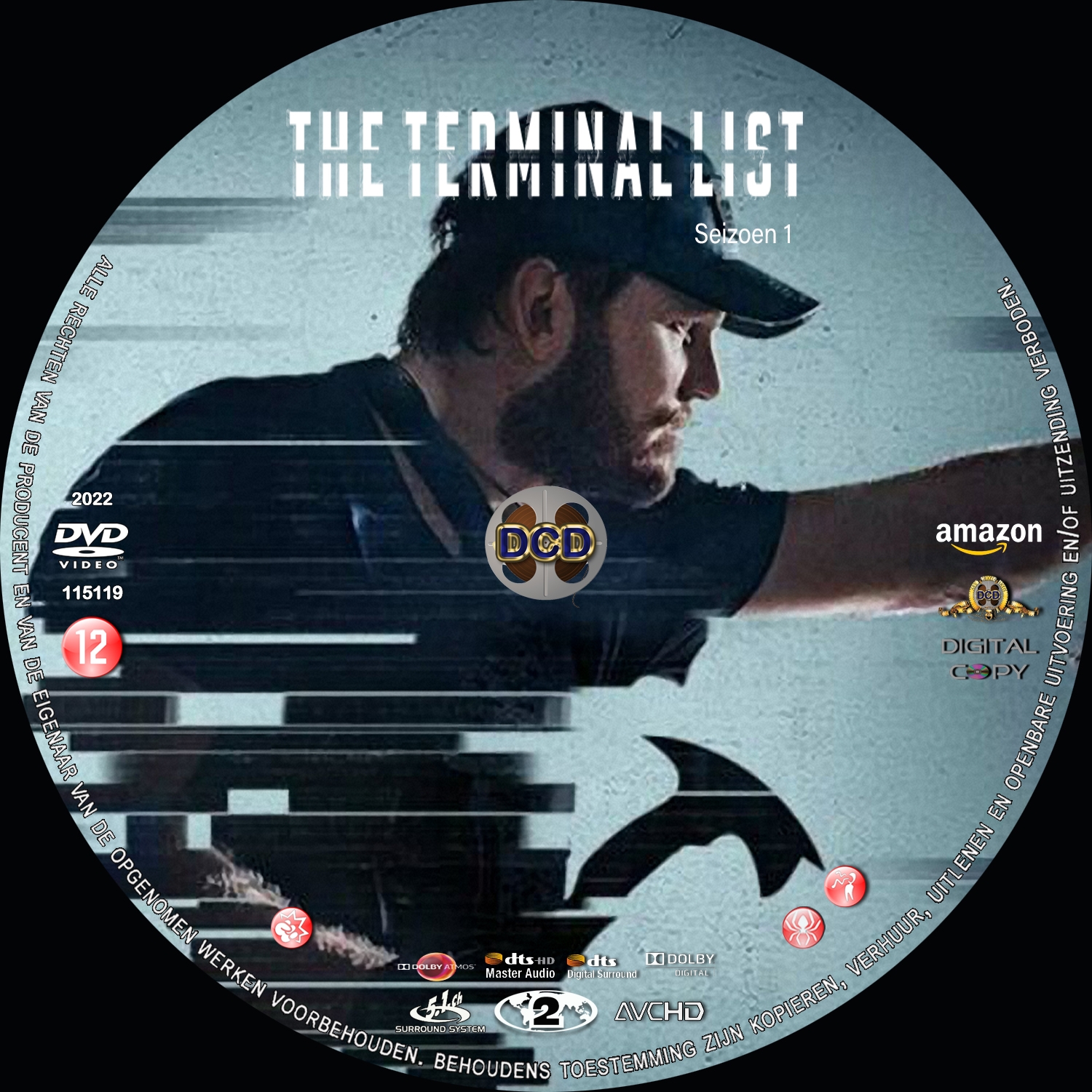 the terminal list s1 (2022) DVD Cover CD | DVD Covers | Cover Century ...