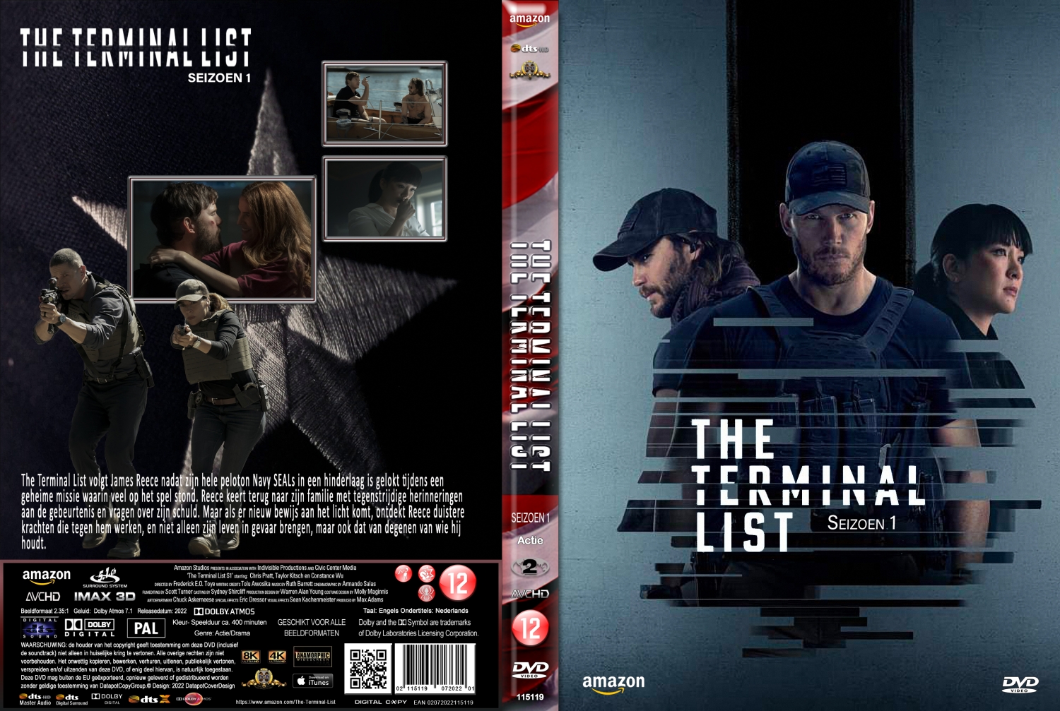 the terminal list s1 (2022) DVD Cover | DVD Covers | Cover Century ...
