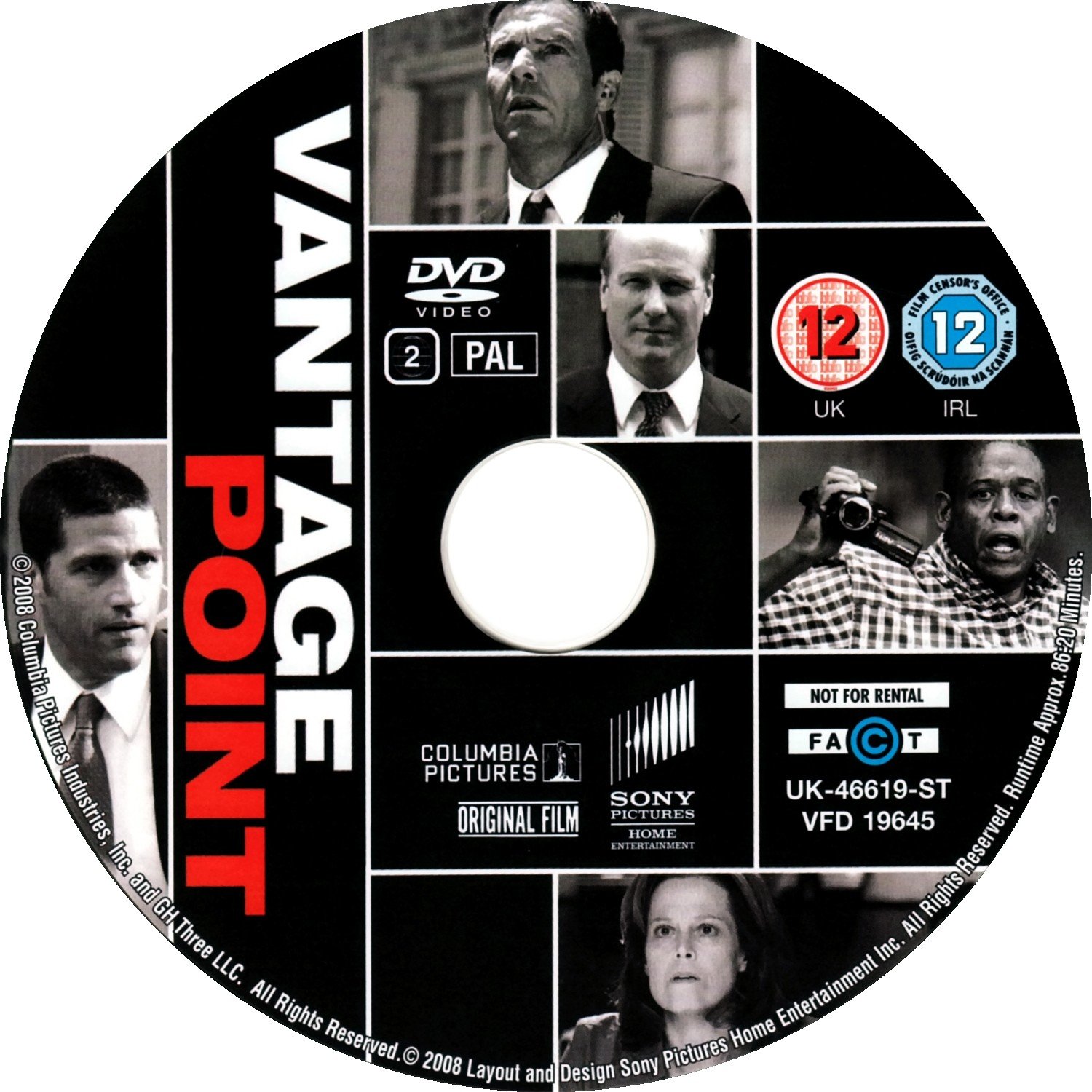 Vantage Point 2008 R2 | DVD Covers | Cover Century | Over 1.000.000 ...