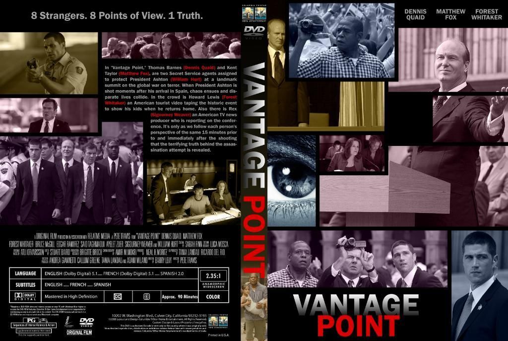 Vantage Point DVD US | DVD Covers | Cover Century | Over 1.000.000 ...