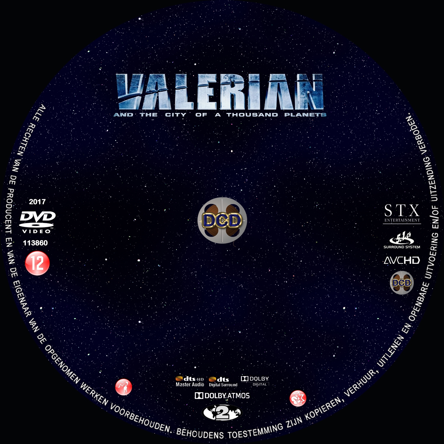 valerian and the city of a thousand planets (2017) DVD Cover CD | DVD ...