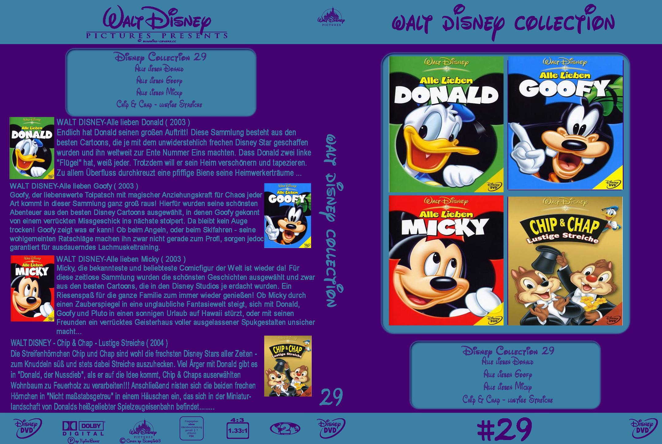 Walt Disney Collection R2 DVD 20 33 Cover 4 | DVD Covers | Cover ...