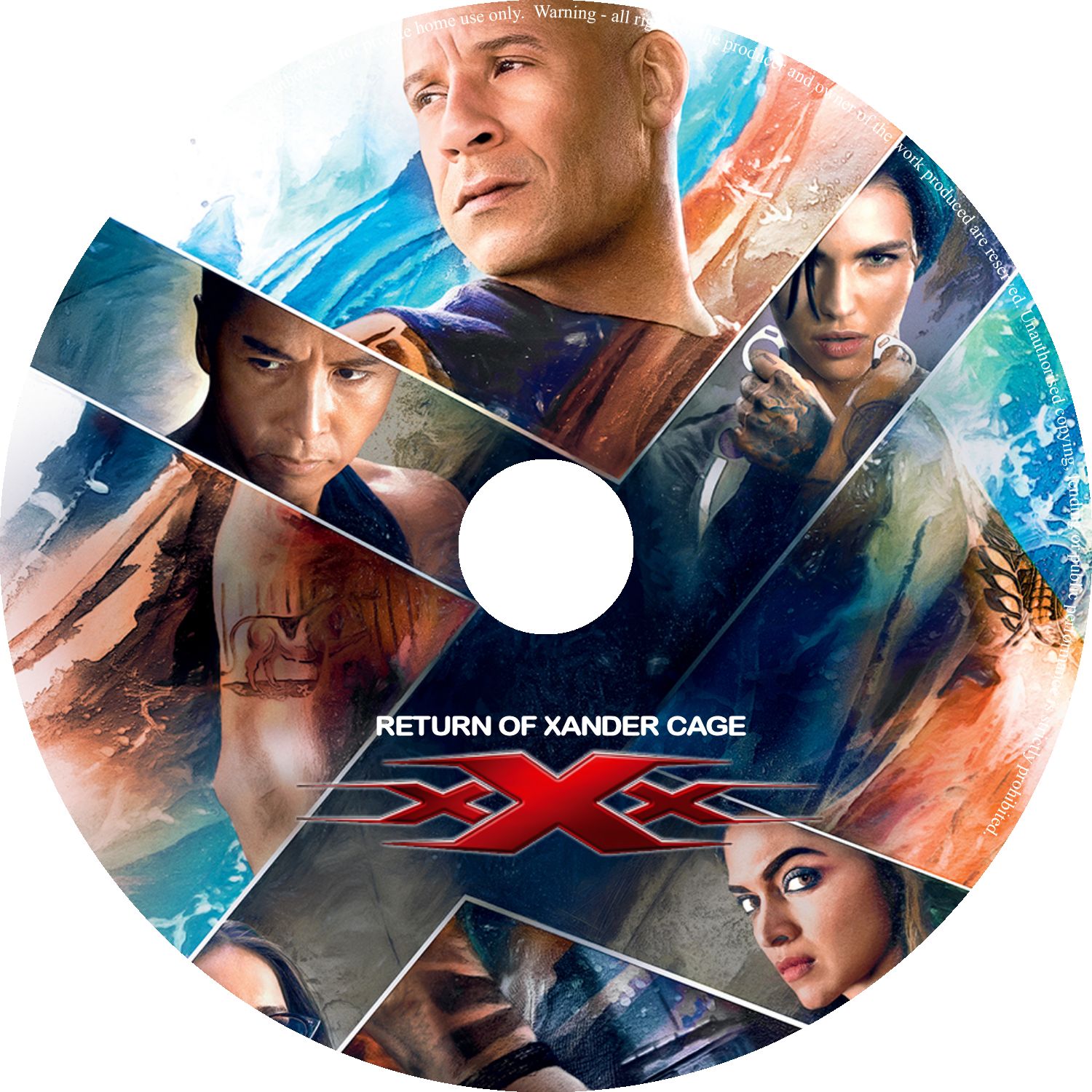 xXx Return of Xander Cage 2017 R0 Cover Label | DVD Covers | Cover ...