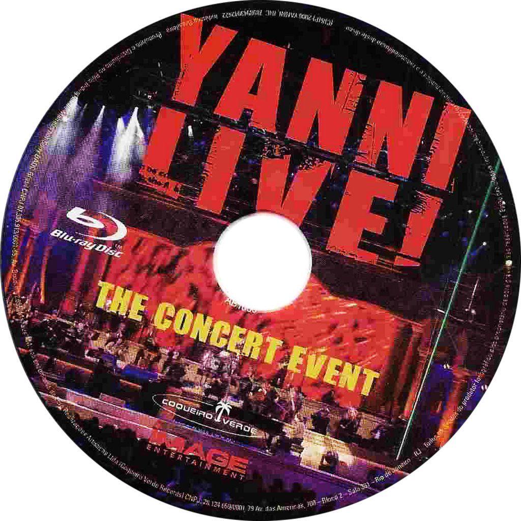 Yanni The Concert Event Bluray CD | DVD Covers | Cover Century | Over 1 ...